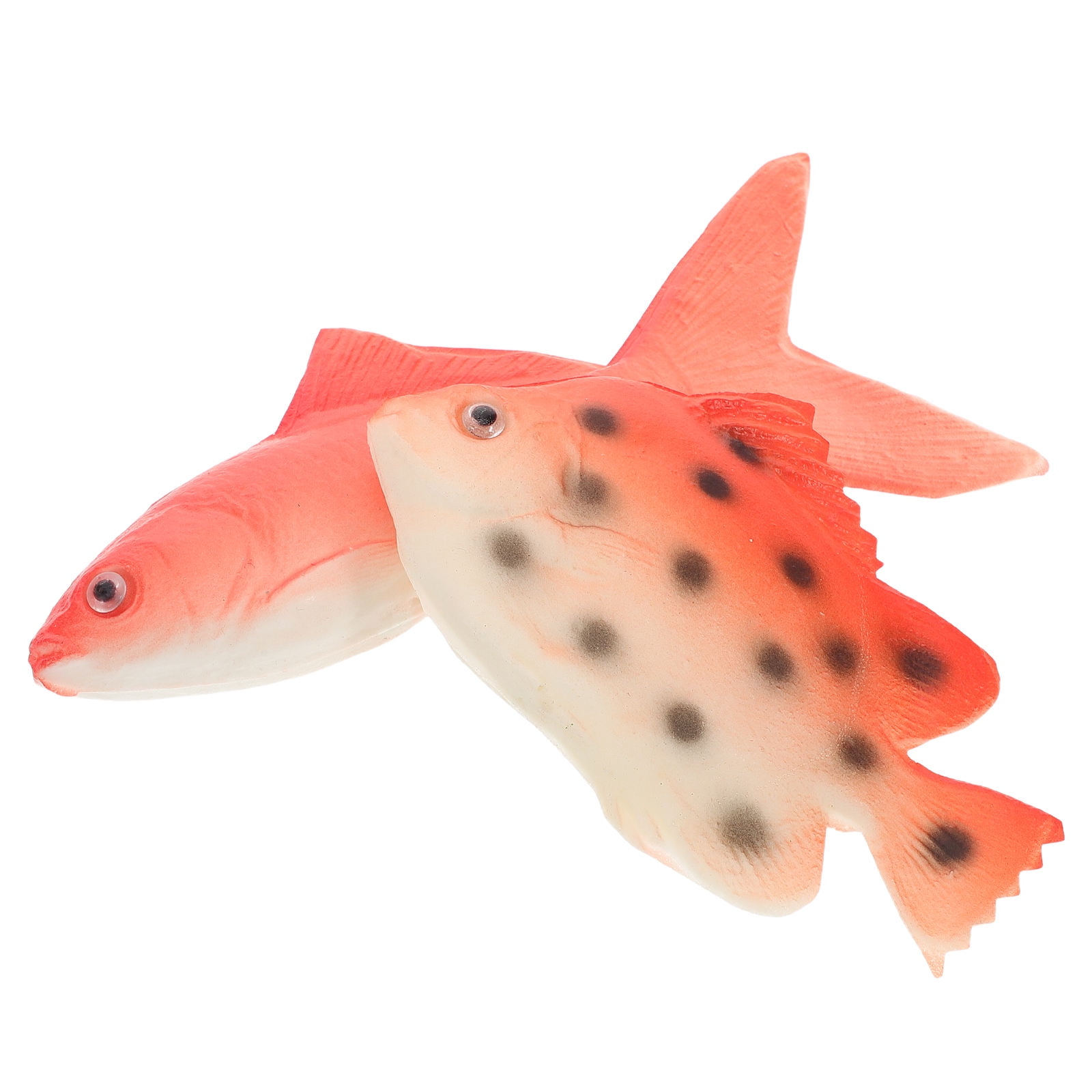 GOOHOCHY 2pcs Artificial Fish Fake Fish Lifelike Sea Fish Set Pretend ...