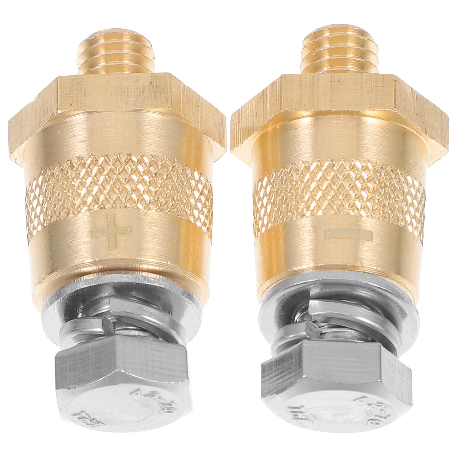 GOOHOCHY 2pcs Automotive Battery Terminal Adapters Car Post Connectors ...