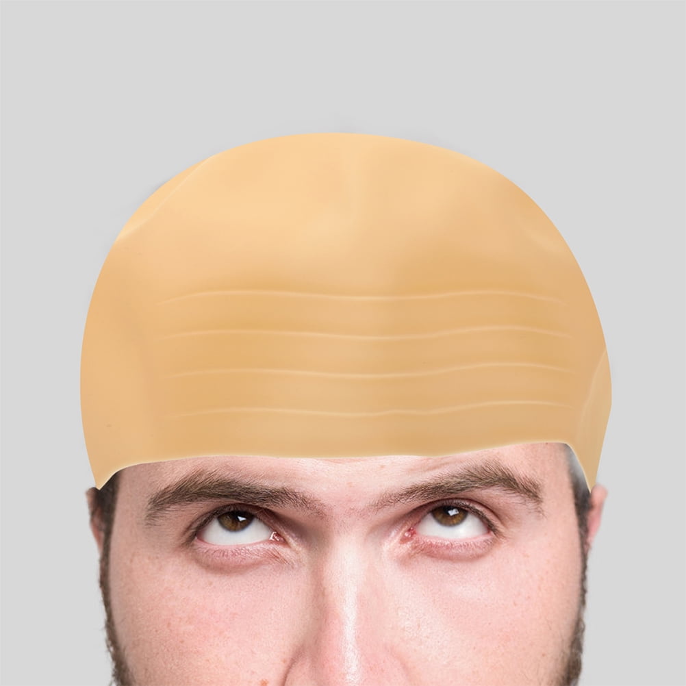GOOHOCHY 2pcs Bald Cap for Adults Silicone Bald Head Wig Cap for ...