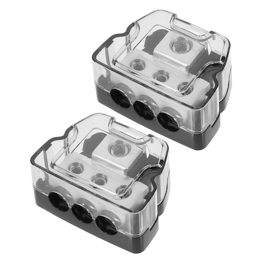 GOOHOCHY 2pcs Car Audio Amplifier Grounding Box Distribution Block ...
