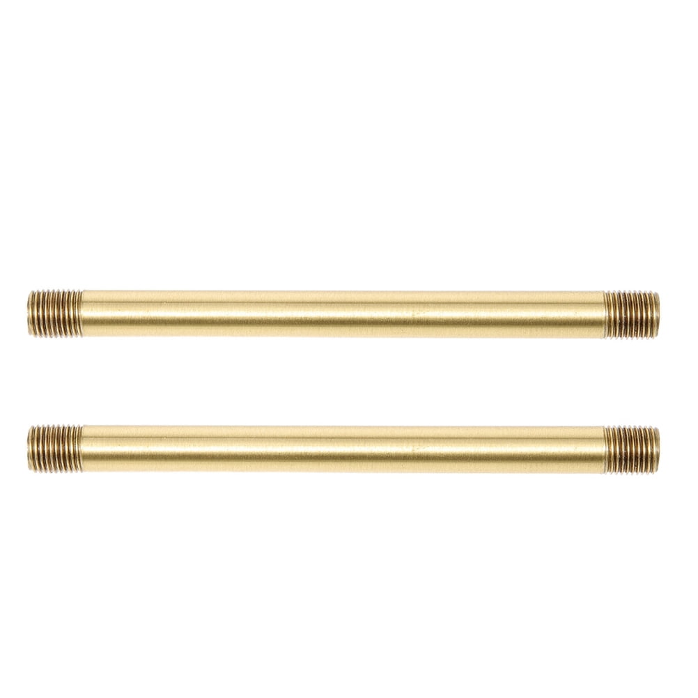 GOOHOCHY 2pcs Copper External Threaded Lamp Stem Straight Tube For Wall ...