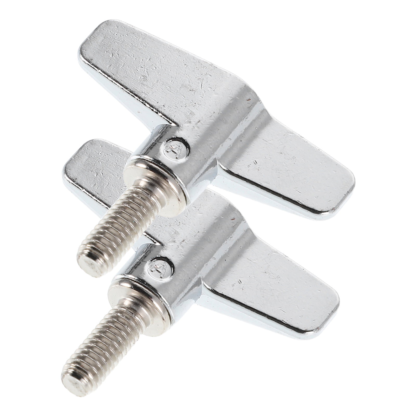 FUEENIRVA Cymbal Stand Wing Nut Silver Metal Secure Fastening 2Pcs 1 ...
