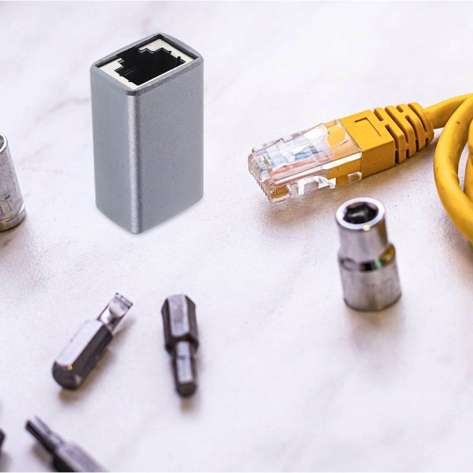 GOOHOCHY 2pcs Ethernet Coupler Connector Coupler Female To Female ...