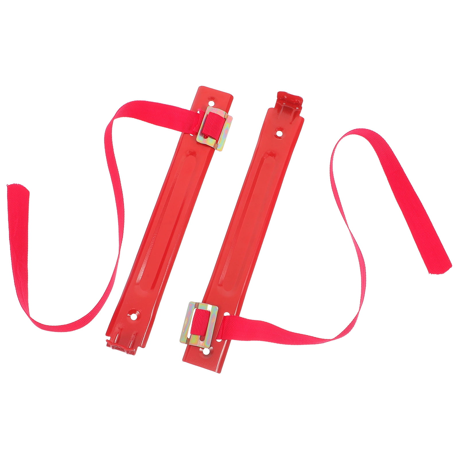 GOOHOCHY Heavy Duty Iron Fire Extinguisher Hook for Wall Mount Red Easy ...