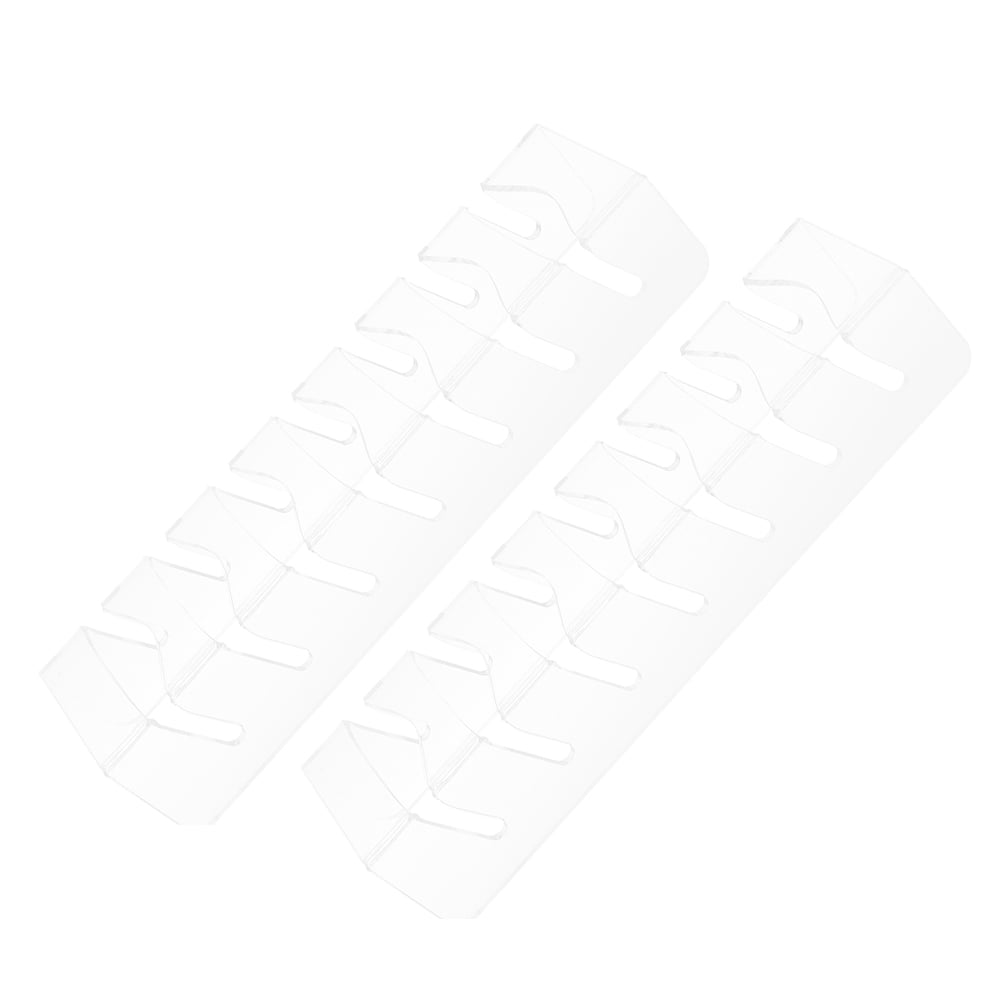 GOOHOCHY 2pcs Hat Organizer Rack Desktop Hat Rack Divided Hat Display ...