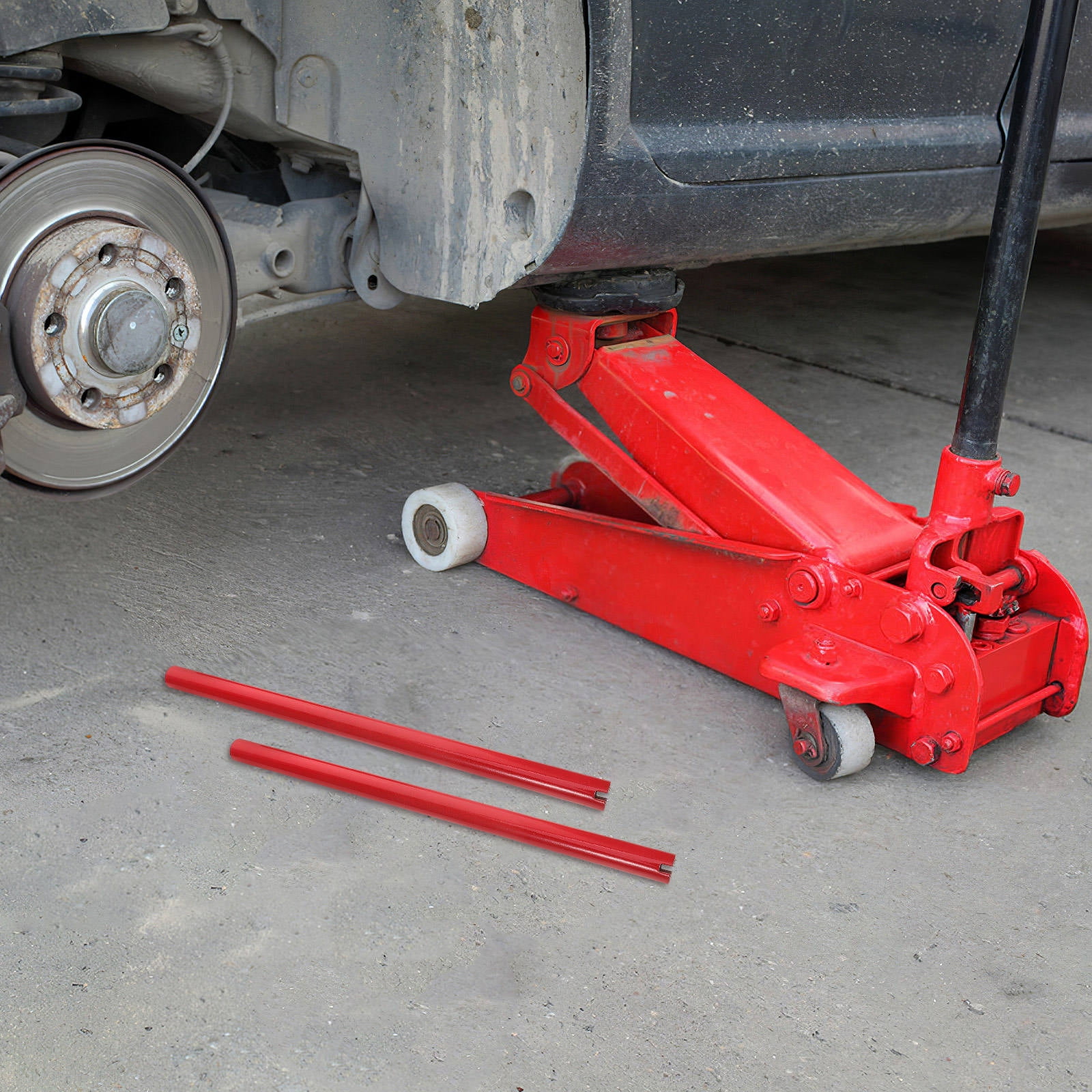 GOOHOCHY 2pcs Hydraulic Jack Extended Handles for Floor Trailer Jack ...