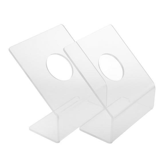 GOOHOCHY 2pcs Lighting Angle Acrylic Display Stand Clear Acrylic ...