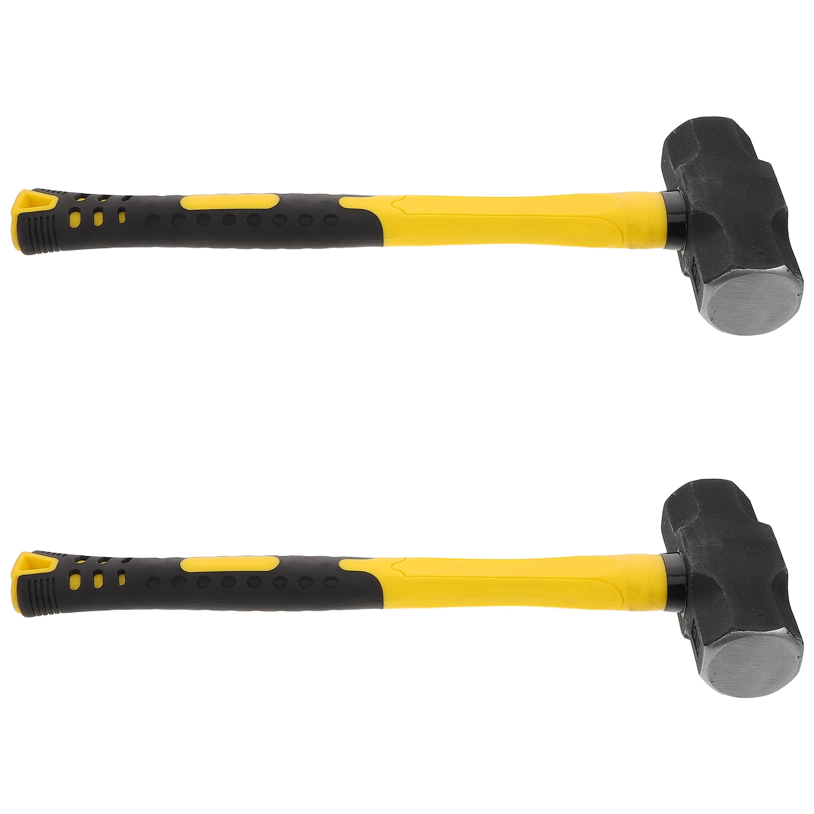 GOOHOCHY 2pcs Metal Octagonal Hammer Builders Reinforced Handle High ...