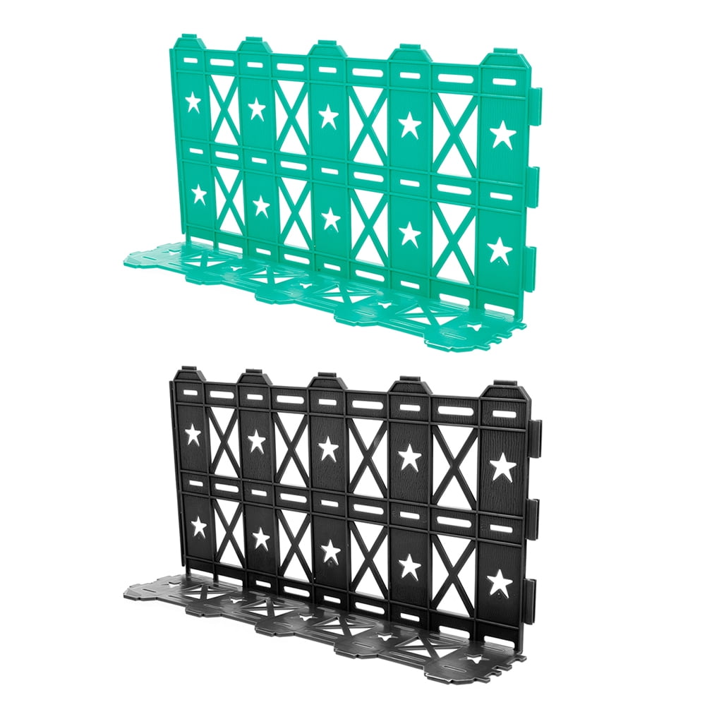 GOOHOCHY 2pcs Multi-functional Baffle Fences Fresh Food Zones Display ...