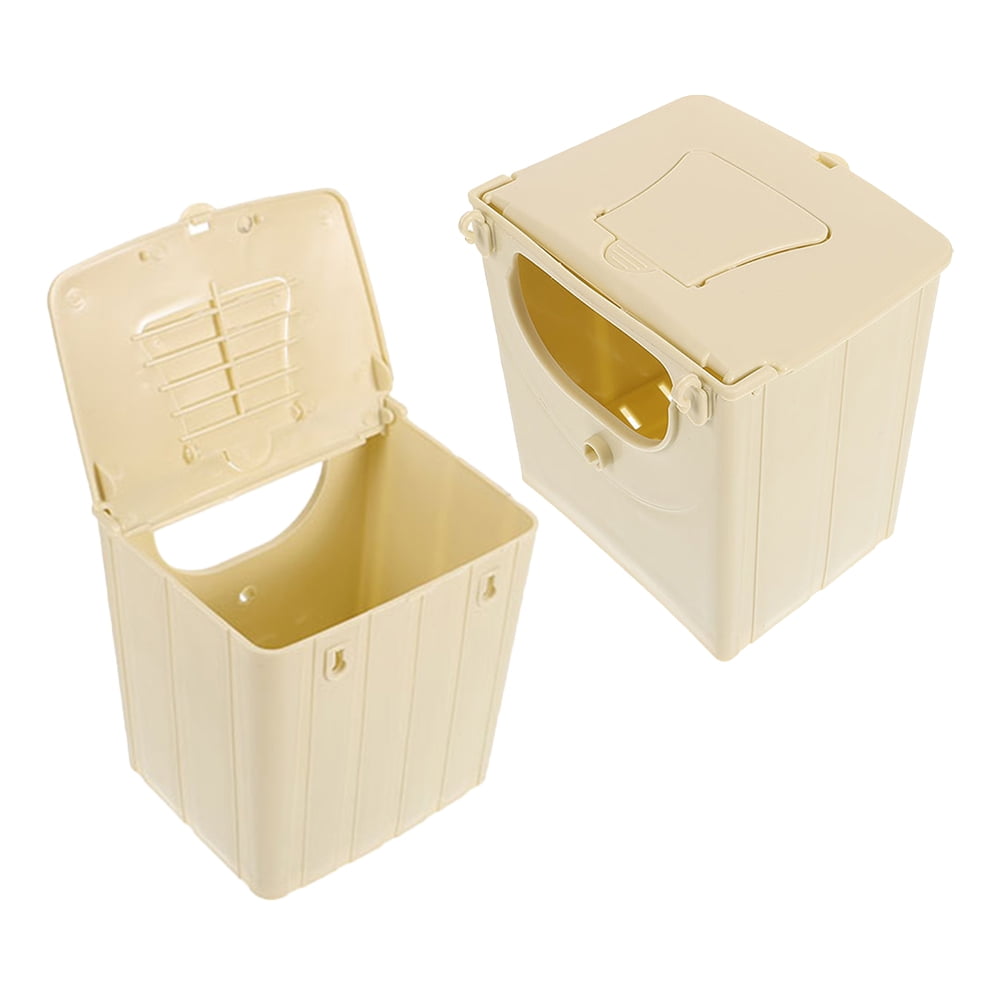 GOOHOCHY 2pcs Parakeet Nesting Box Plastic Bird House For Lovebirds And ...