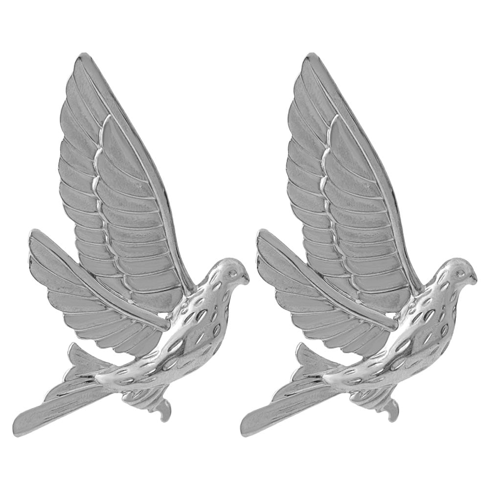 GOOHOCHY 2pcs Peace Dove Brooch Pins Animal Lapel Pin Gothic Pigeons ...