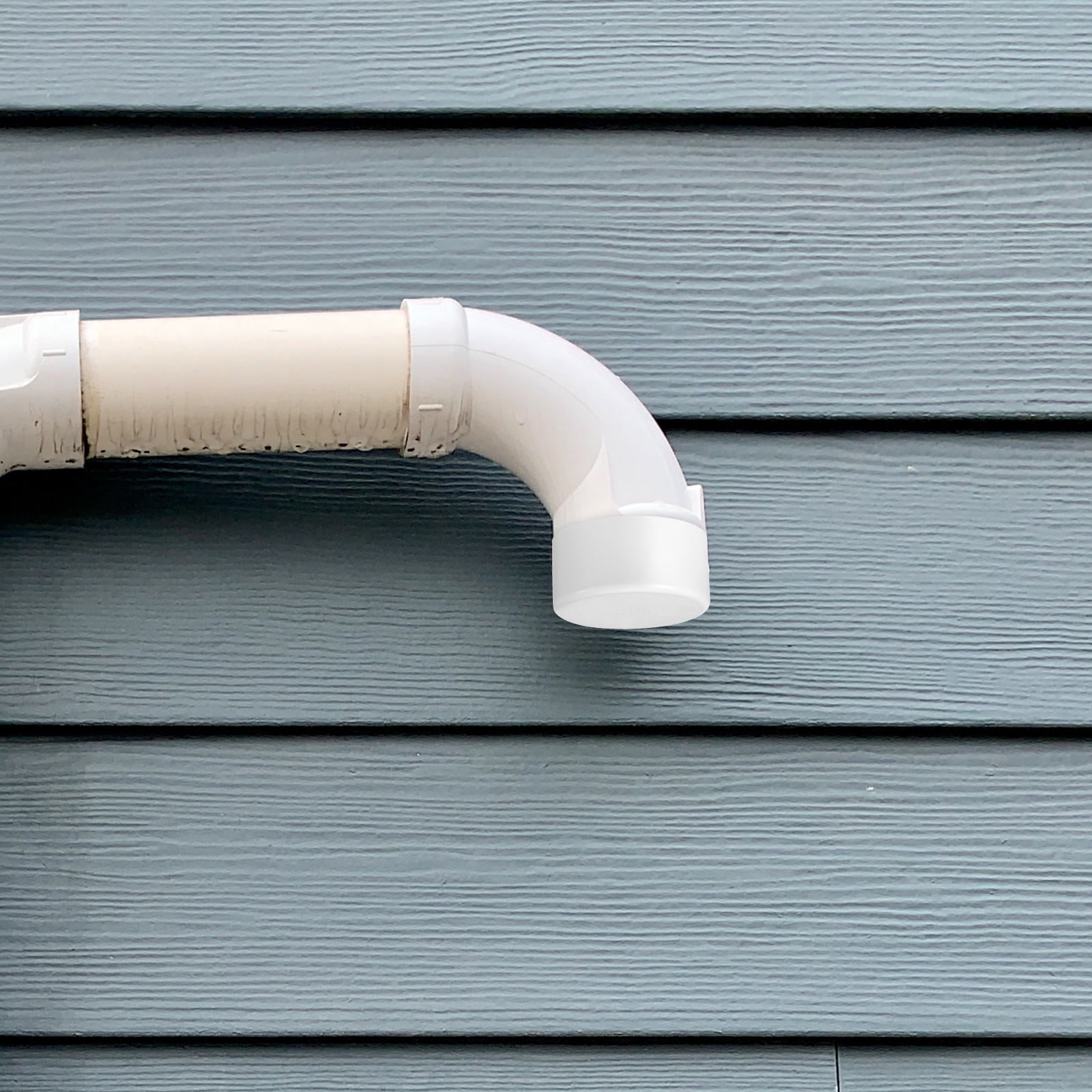 GOOHOCHY 2pcs Pipe Caps PVC Plug Adapter Fitting PVC Pipe External End ...