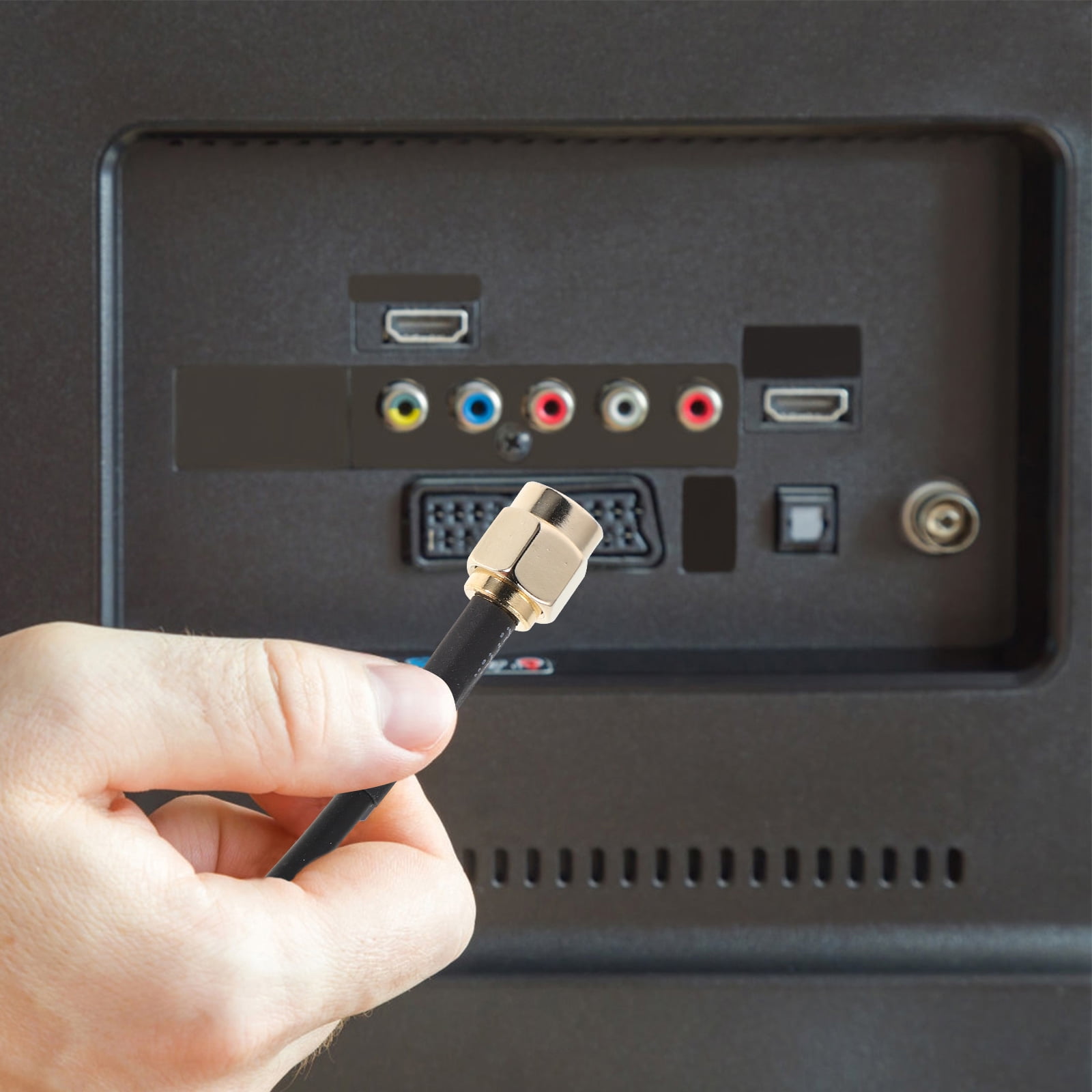 GOOHOCHY 2pcs Sma Male To Female Coaxial Extension Cable For Router ...