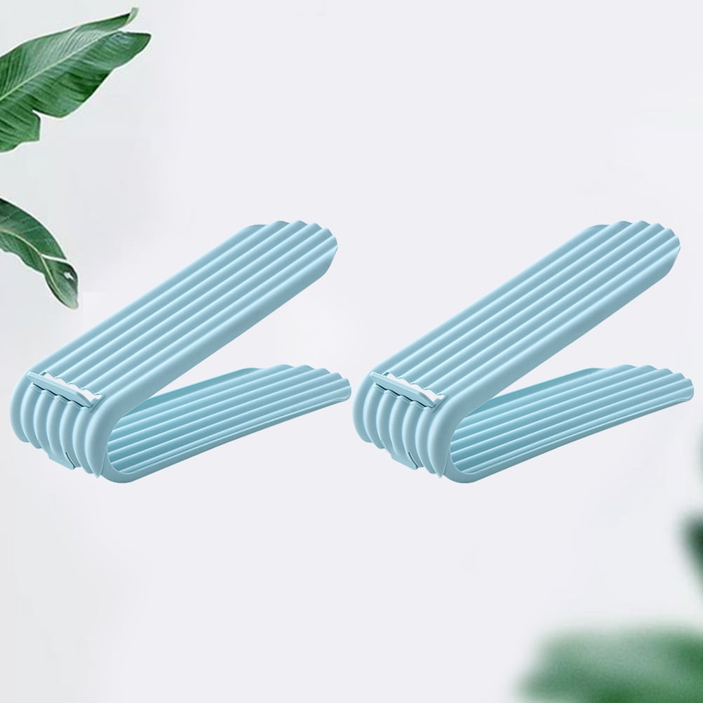 GOOHOCHY 2pcs Space Saving Shoes Storage Rack Bracket Shoe Rack Shoe ...