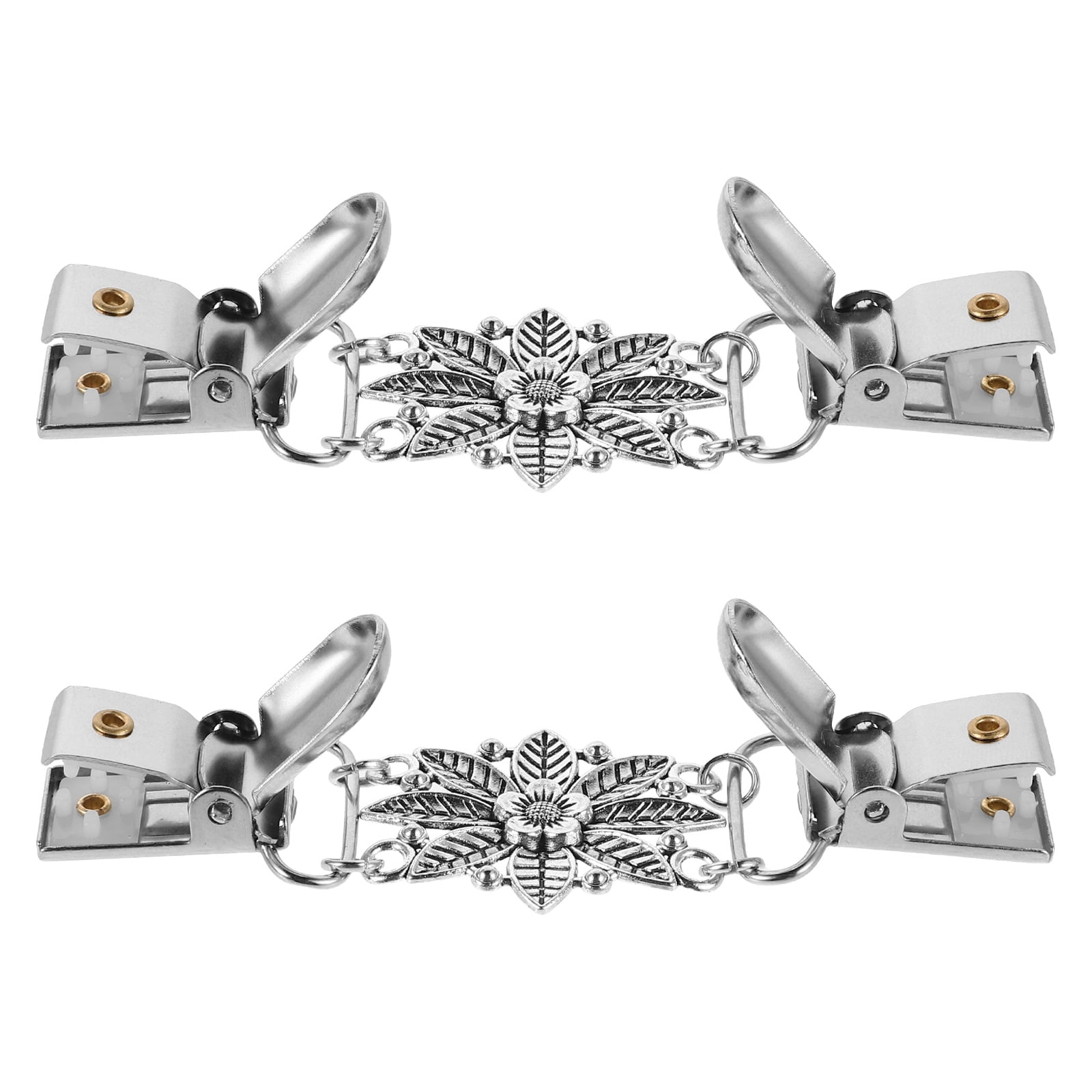GOOHOCHY 2pcs Sweater Clips Cinch Clasp Vintage Dress Clips Dress Cinch ...