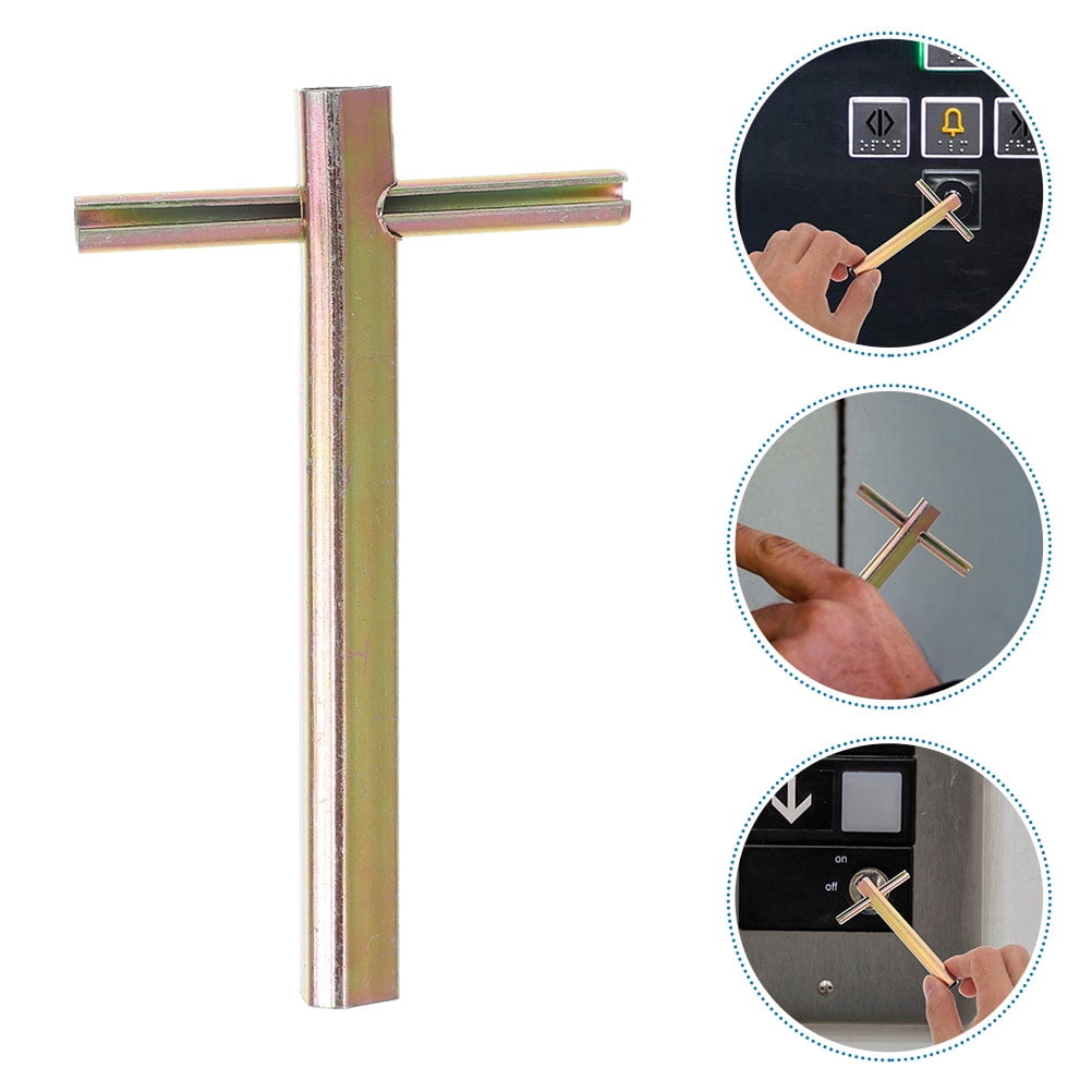 GOOHOCHY 2pcs Triangle Spanner Key Triangular Lock Keys Socket ...