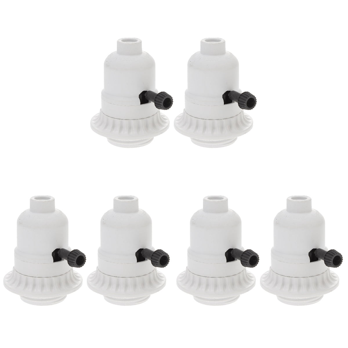 GOOHOCHY 3 Count Retro Lamp Holder Pendant Light Socket Industrial ...