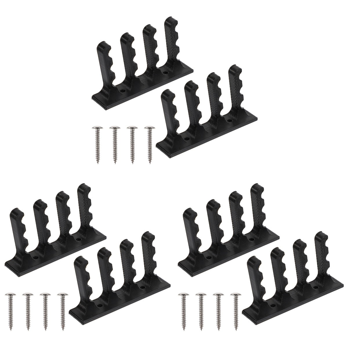 GOOHOCHY 3 Pieces Wall Racks Arrow Storage Bracket Bow Display Rack ...