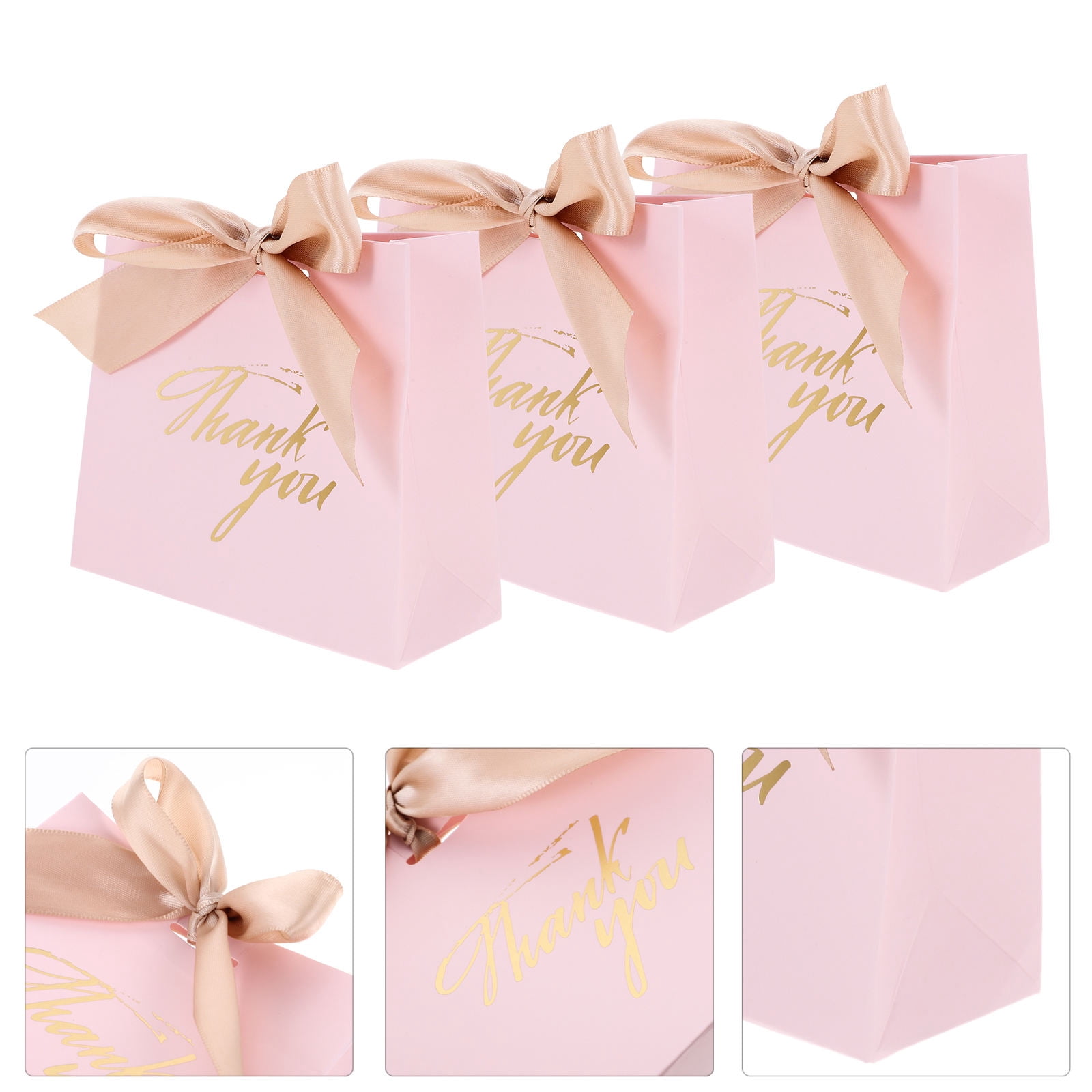 GOOHOCHY 30 Pcs Candy Box Pink Goodie Bag Stuffers Sweets for Party ...