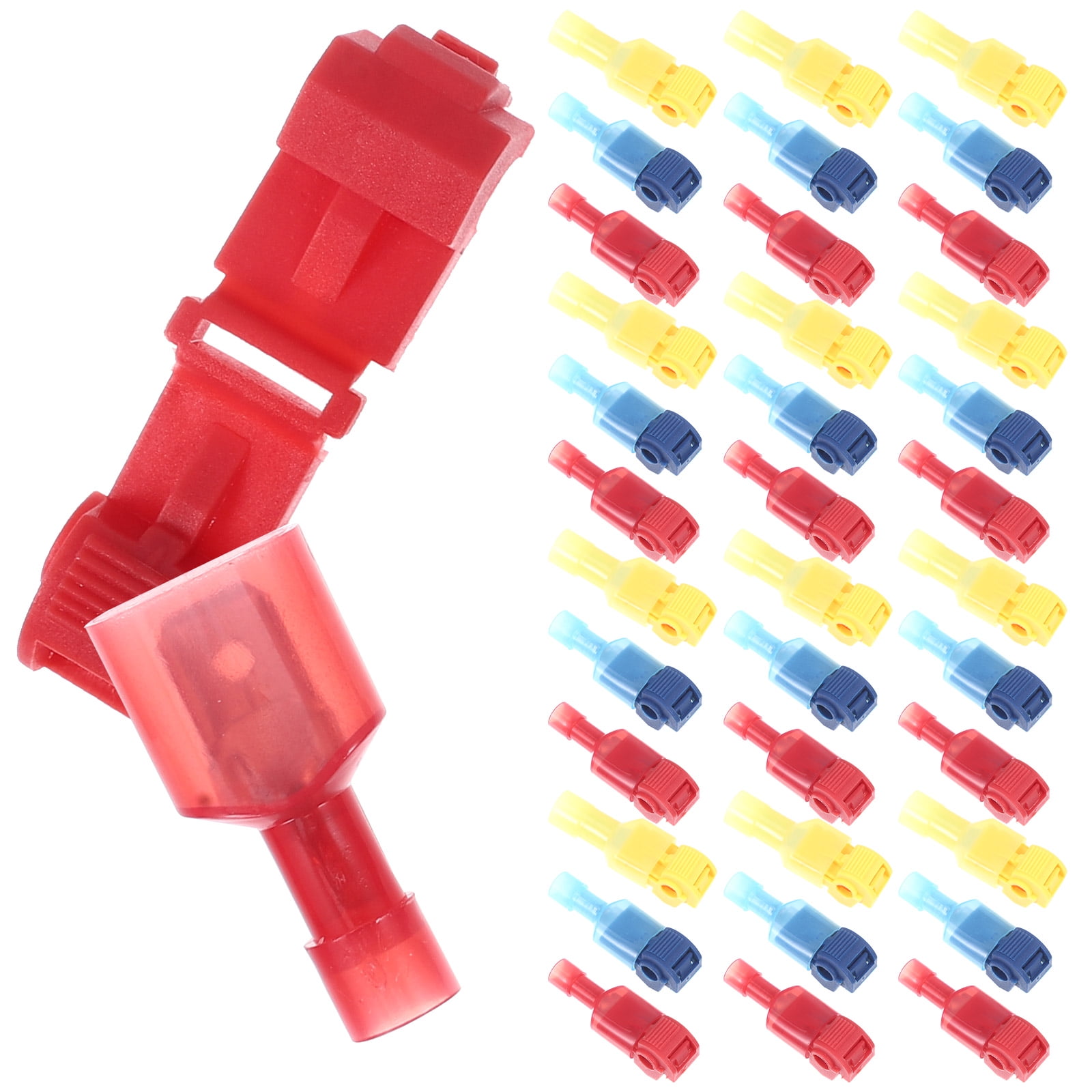 GOOHOCHY 30 Sets of Electrical Wire Connectors Wire Splice Connectors ...