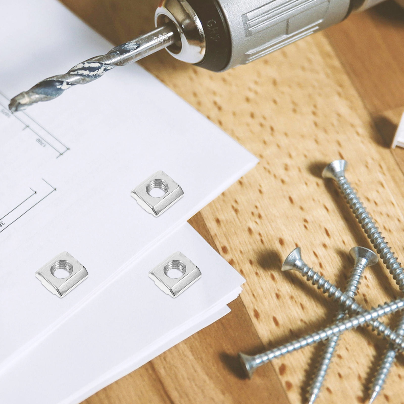 GOOHOCHY 30pcs Sliding Tee Sliding Slot Nuts For Aluminum Extrusions ...