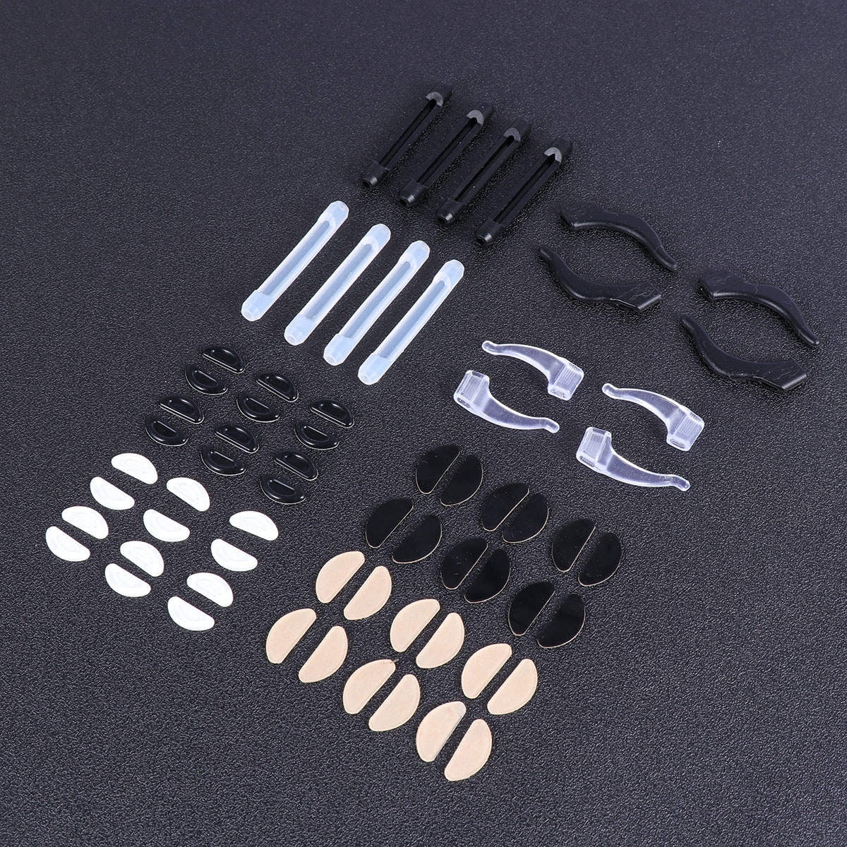 GOOHOCHY 37 Pcs Glasses Grip Eyeglass Sleeve Anti-slip Cover Eyeglasses ...