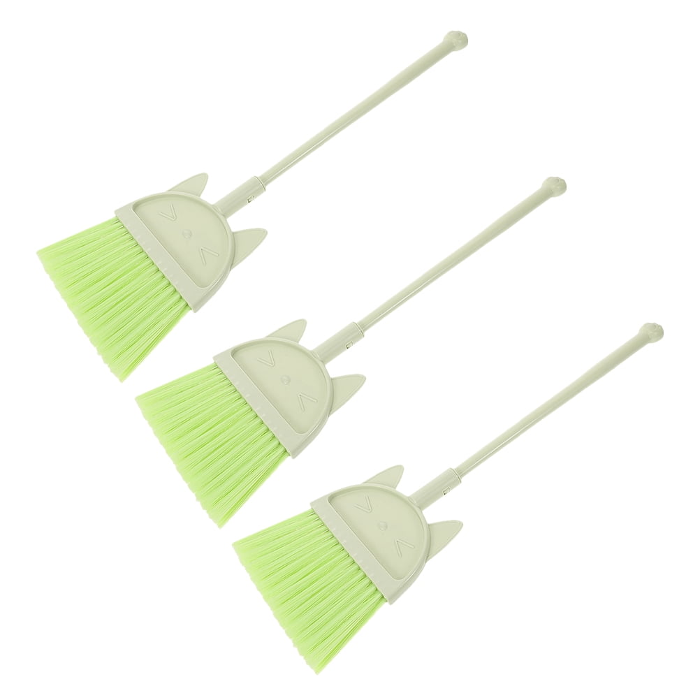 GOOHOCHY 3pcs Long Handle Broom Housework Cleaning Broom Children ...
