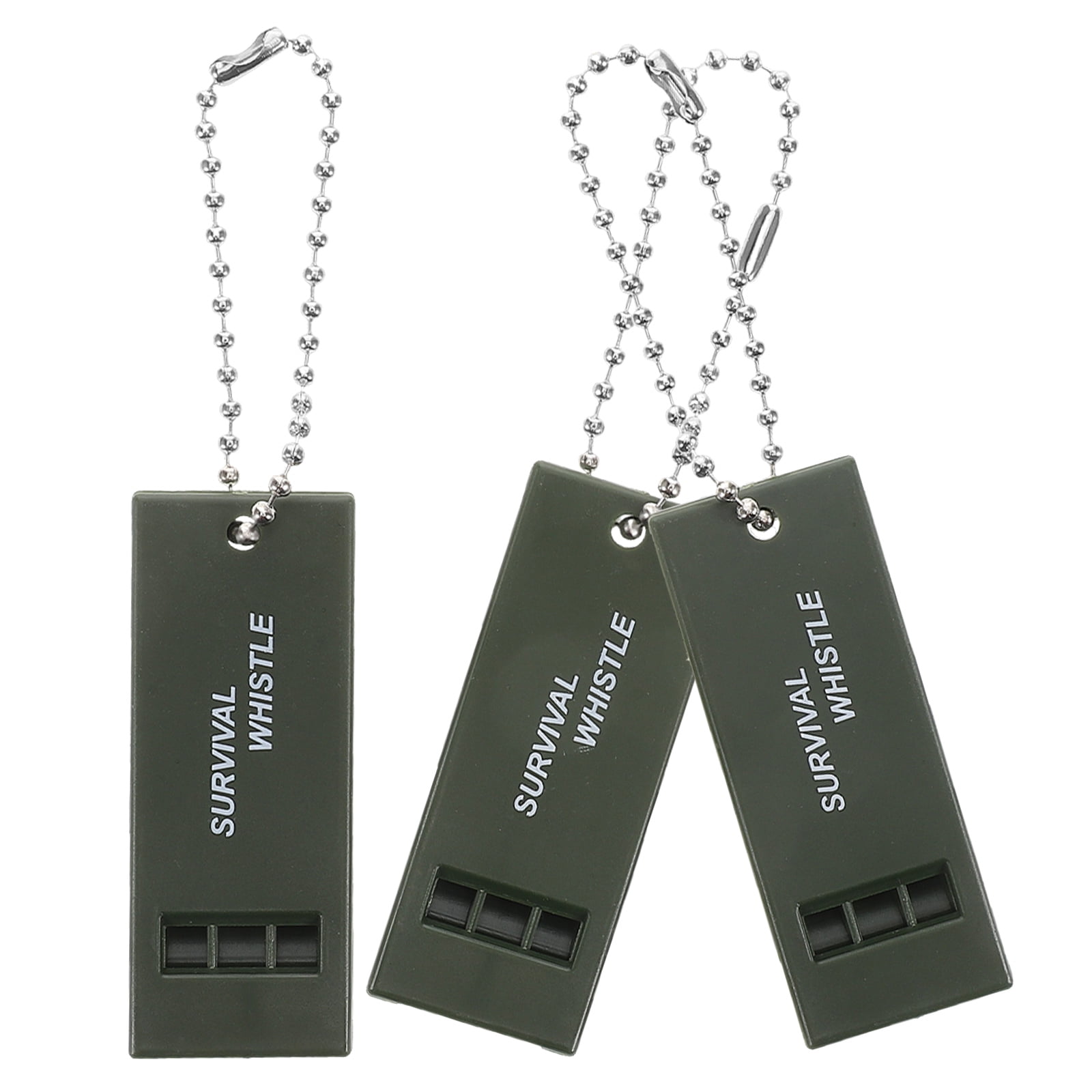 GOOHOCHY 3pcs Outdoor Survival Whistle High Decibel Alert Whistle ...