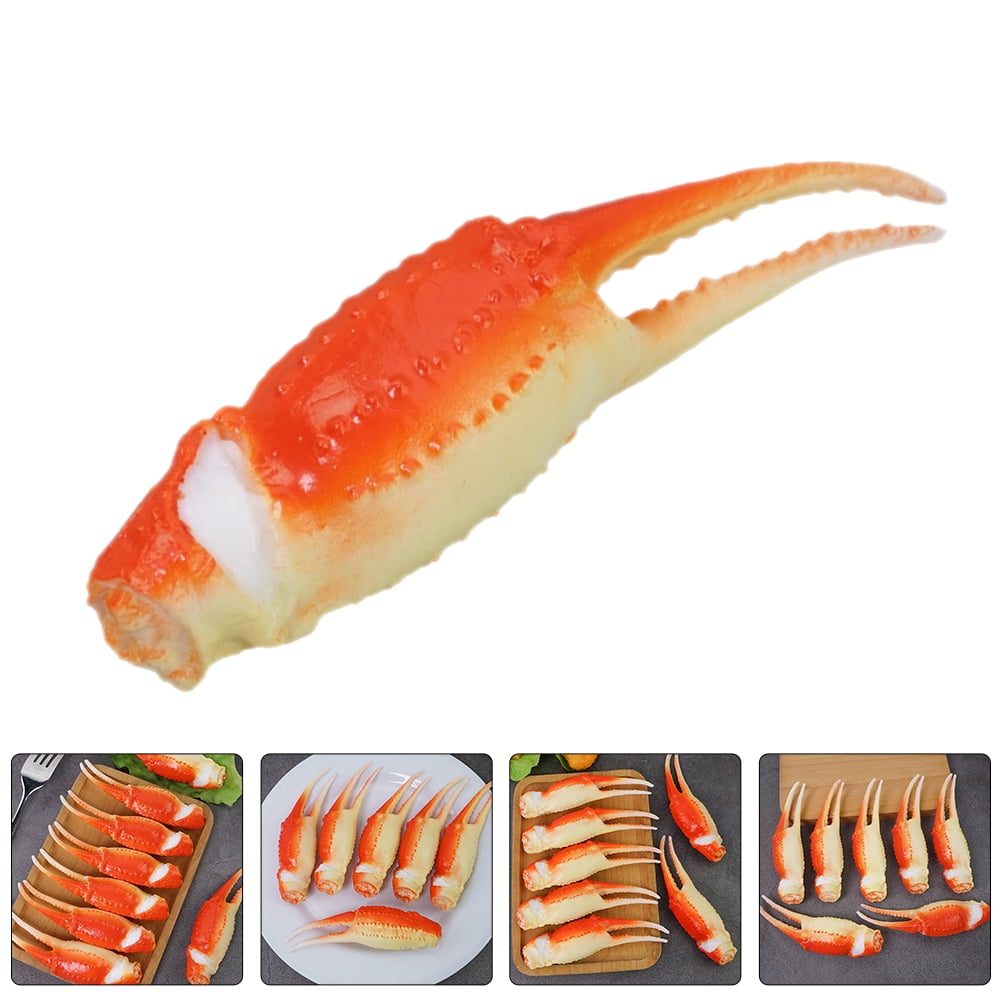 GOOHOCHY 3pcs Realistic Crab Claw Toy Simulation Crab Claw Model ...