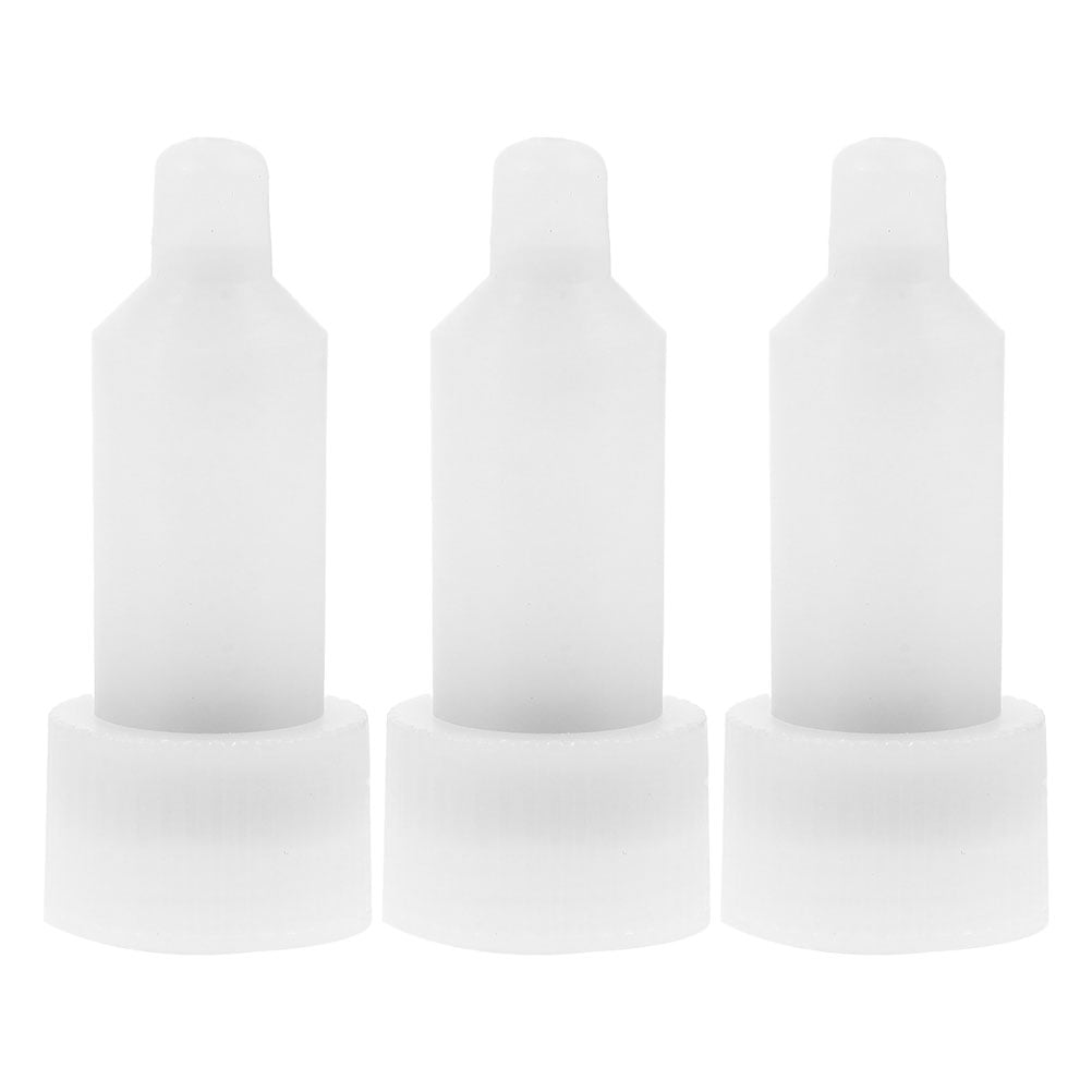 GOOHOCHY 3pcs Wall Mount Shampoo Bottle Head For Hotel Kitchen Bathroom ...