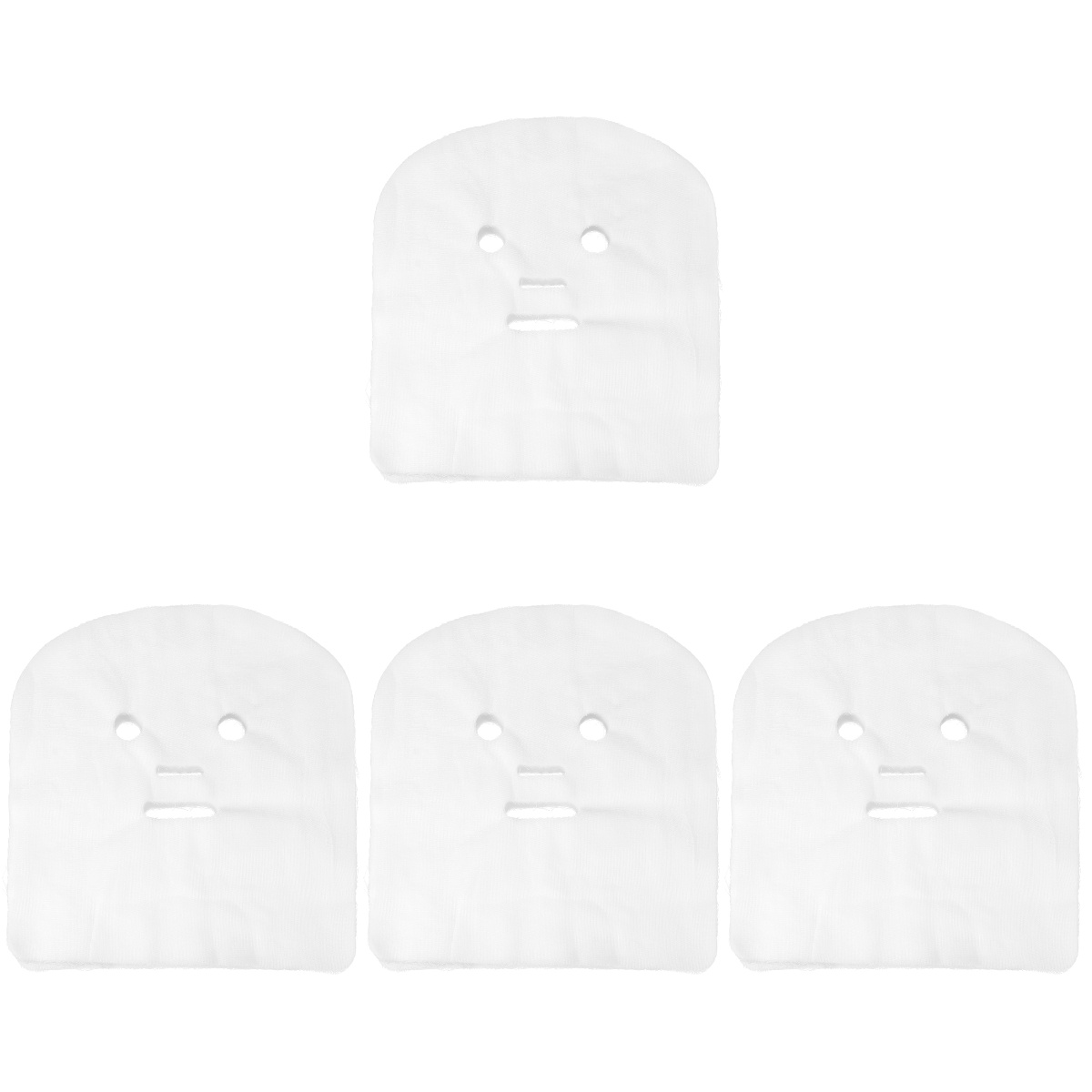 GOOHOCHY 4 Count Humans Mask Gauze Spa Facial Paper Sheets - Walmart.com