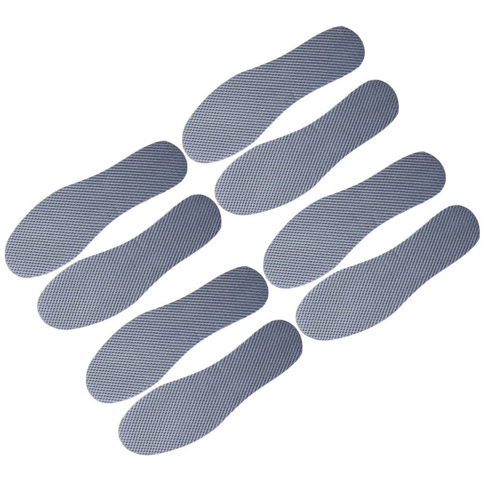 GOOHOCHY 4 Pairs Insoles Men Breathable Mesh Cloth Joint Stress ...