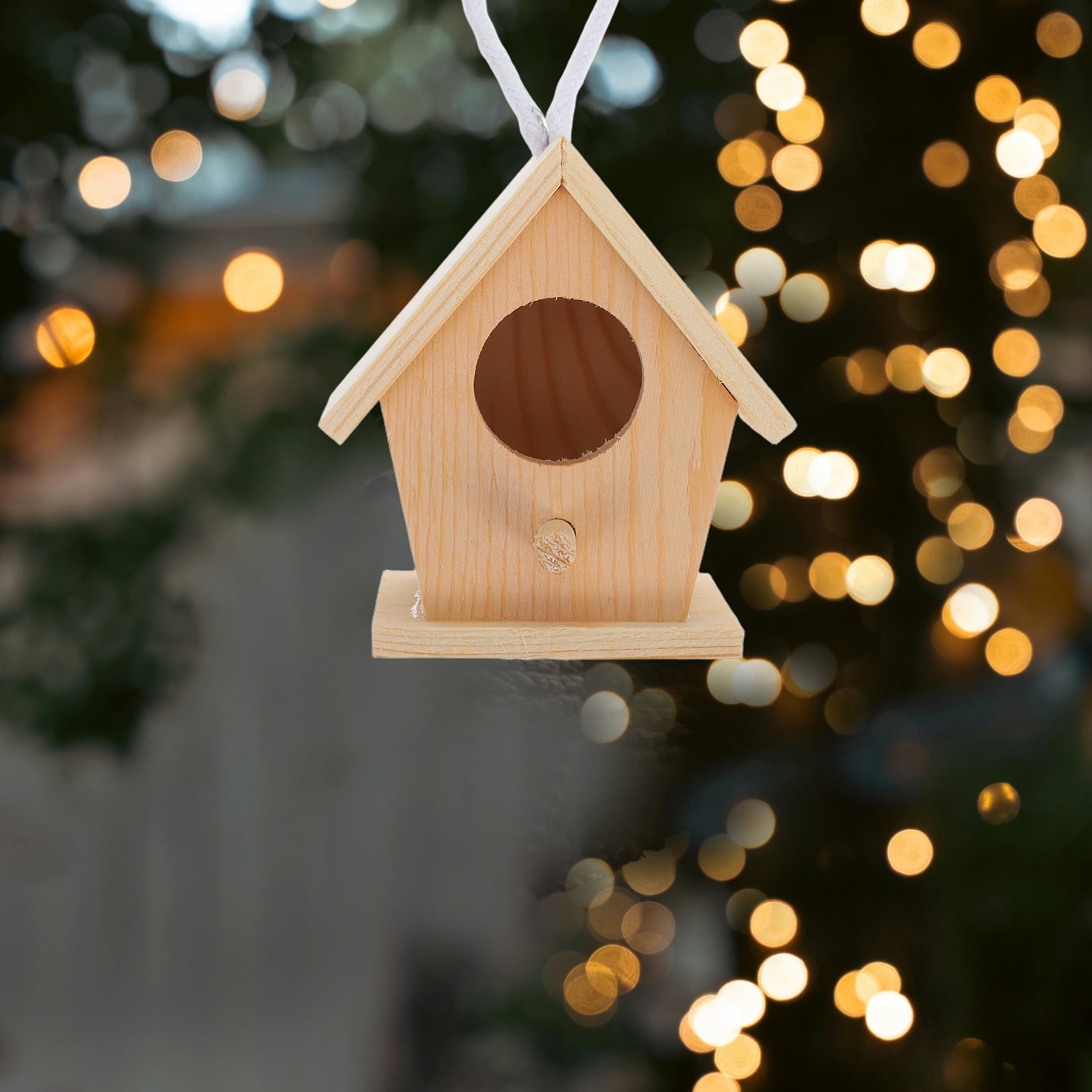 GOOHOCHY 4 Pcs Aviary Bird Nesting Boxes Outdoor Birdhouse Decoration ...