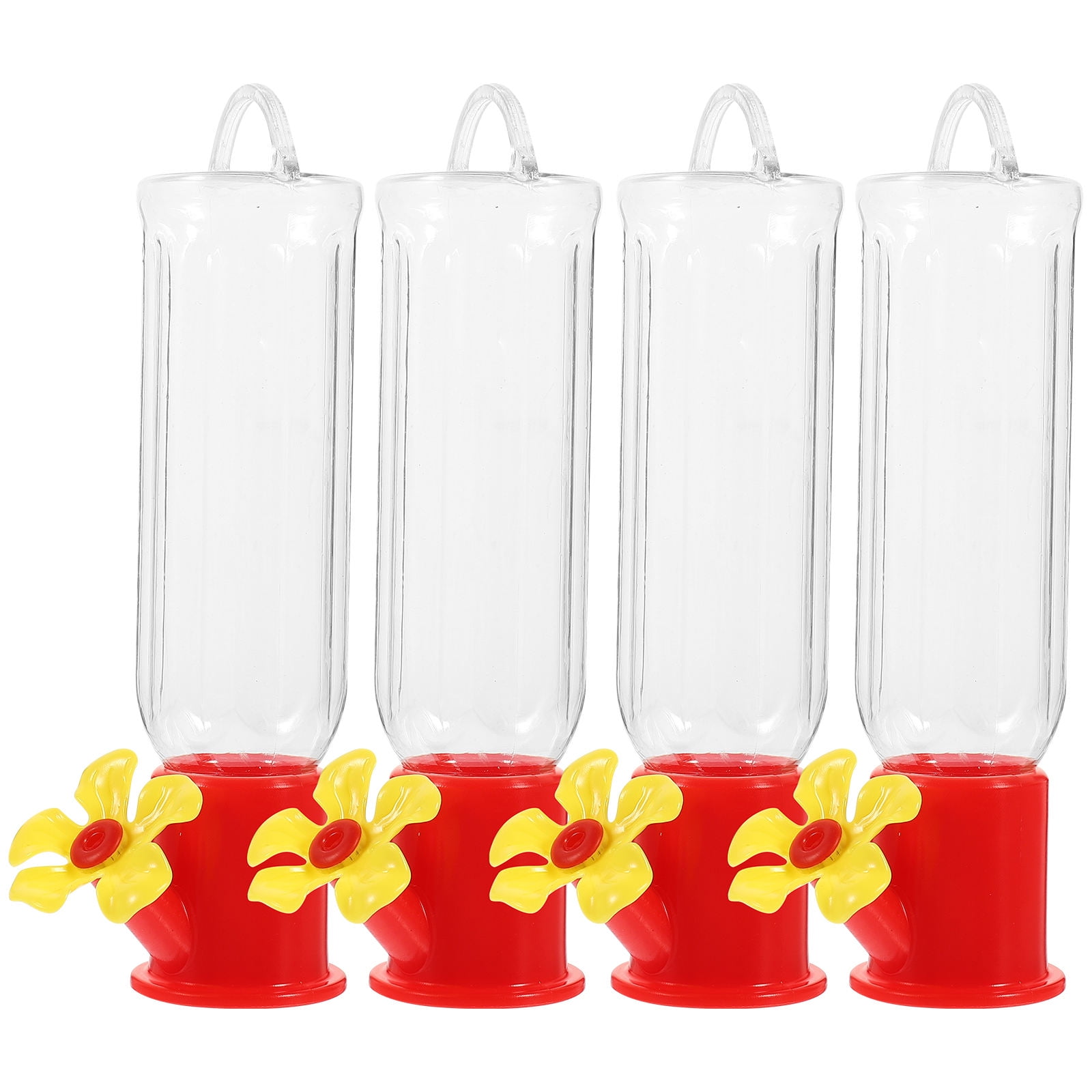 GOOHOCHY 4 Pcs Outdoor Containers Hummingbird Feeder Birdcage Bird ...