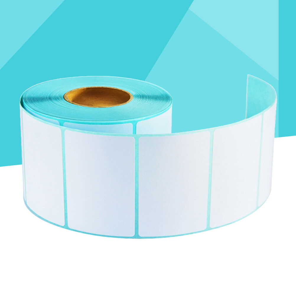 GOOHOCHY 4 Rolls Label Paper Stickers Adhesive Maker Labels Thermal ...