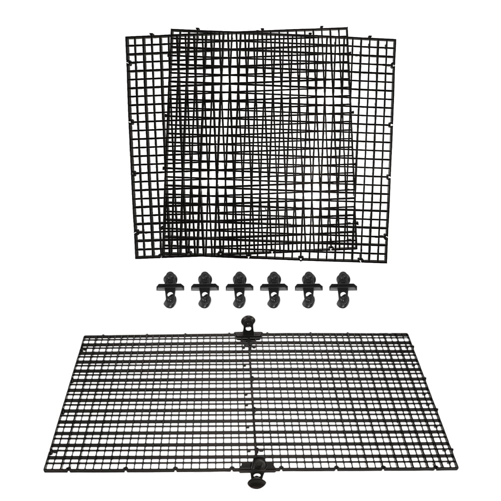 GOOHOCHY 4 Sets Aquarium Fish Tank Divider Plastic Grate Isolation ...