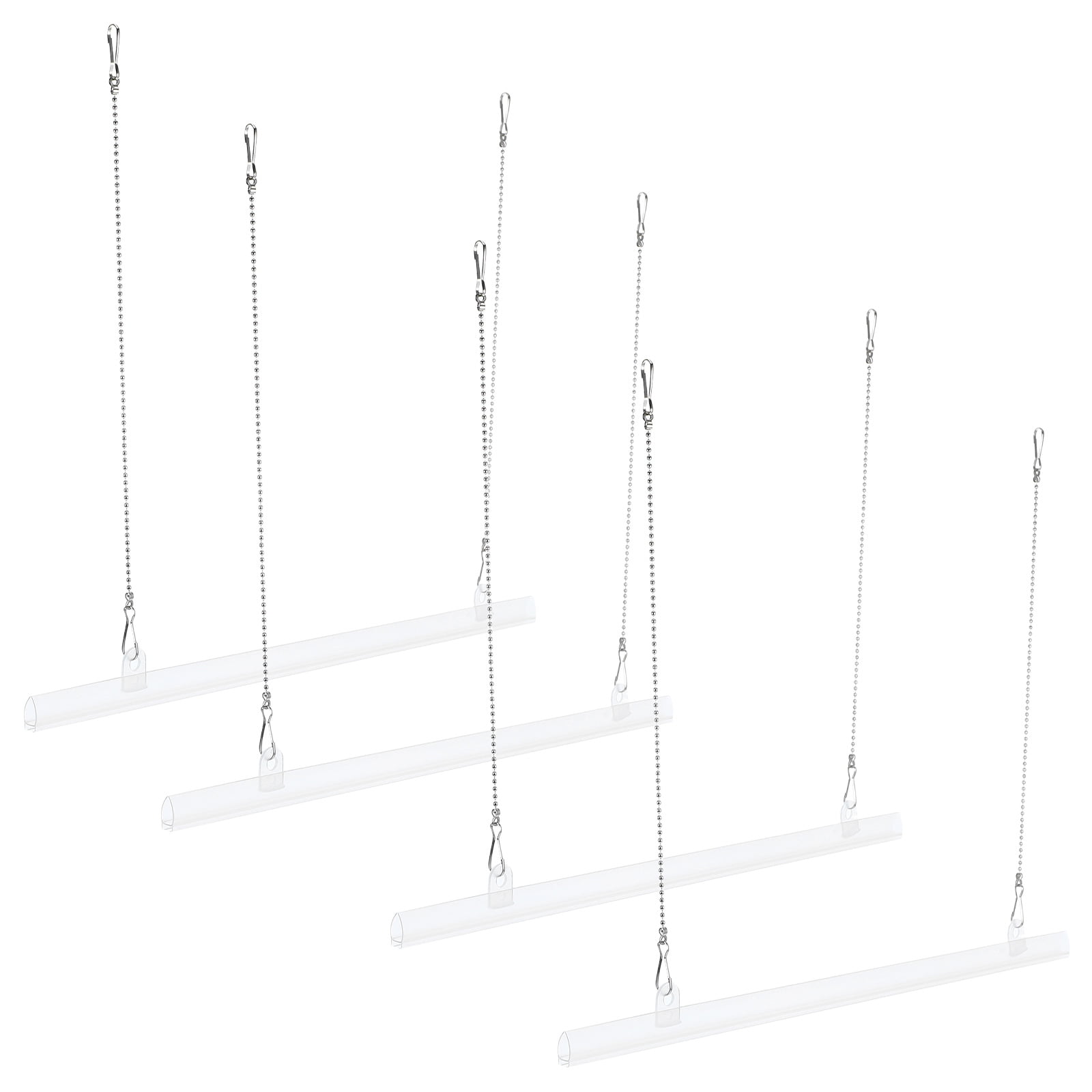 GOOHOCHY 4 Sets Dowel Poster Hanger For Artwork And Posters Pvc Frame ...