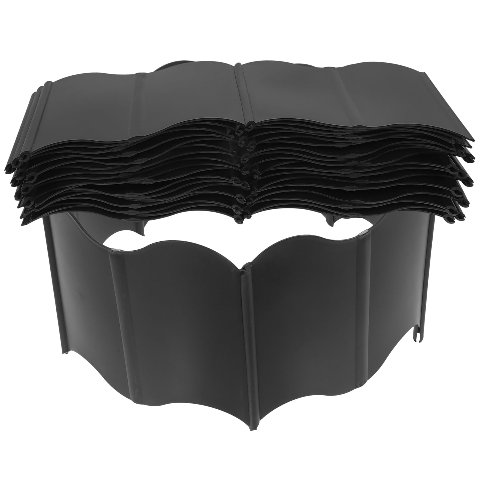 GOOHOCHY 40 Sheets Plant Garden Fence Plastic Bars for Edging Border ...