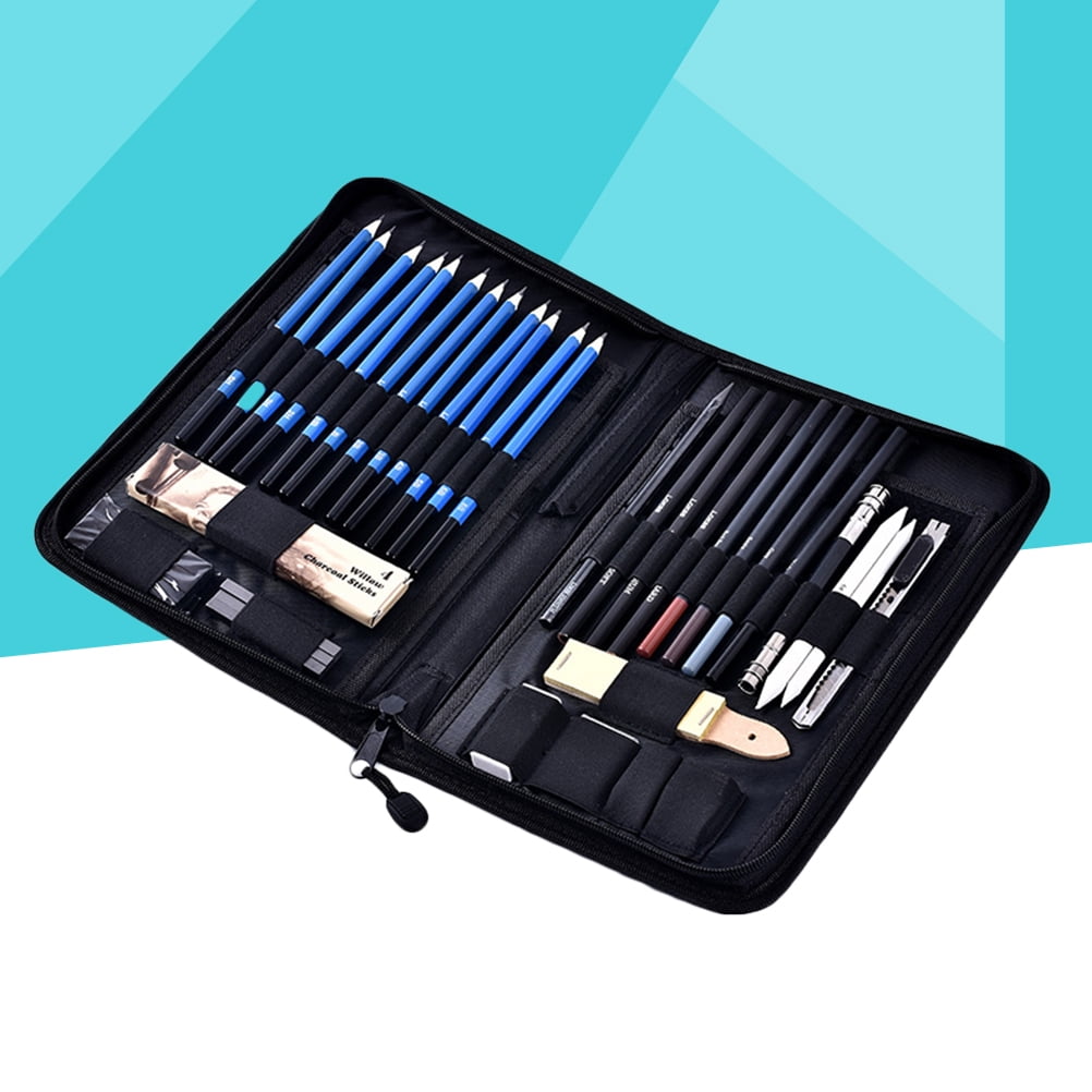 GOOHOCHY 40PCS Pencil set Stationery Set Professional Sketching Drawing ...