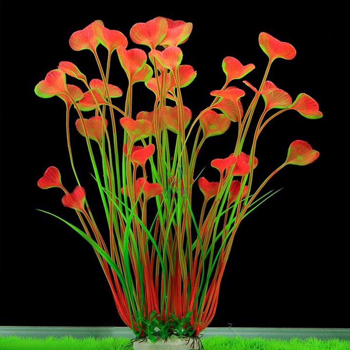 GOOHOCHY 40cm Fish Tank Simulation Aquatic Grass Landscaping Fake Water ...