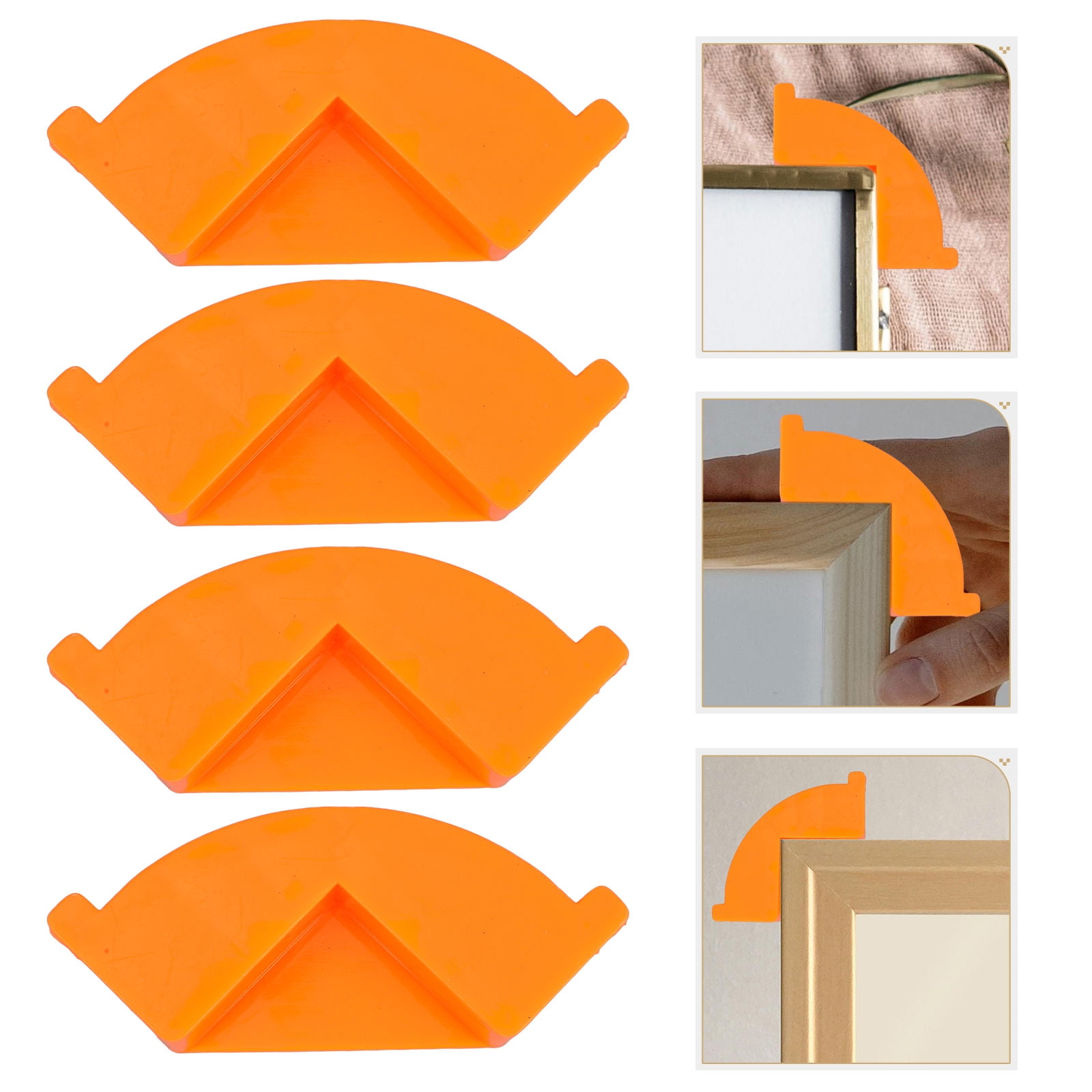 GOOHOCHY 4Pcs Carpenter Clamping Tool 90 Degree Clamps for Picture ...