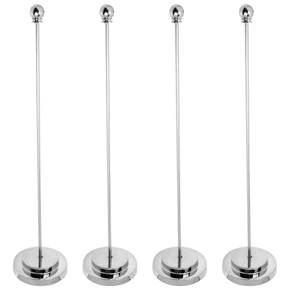 GOOHOCHY 4Pcs Desktop Flag Stand Office Flag Base Decorative Flag ...