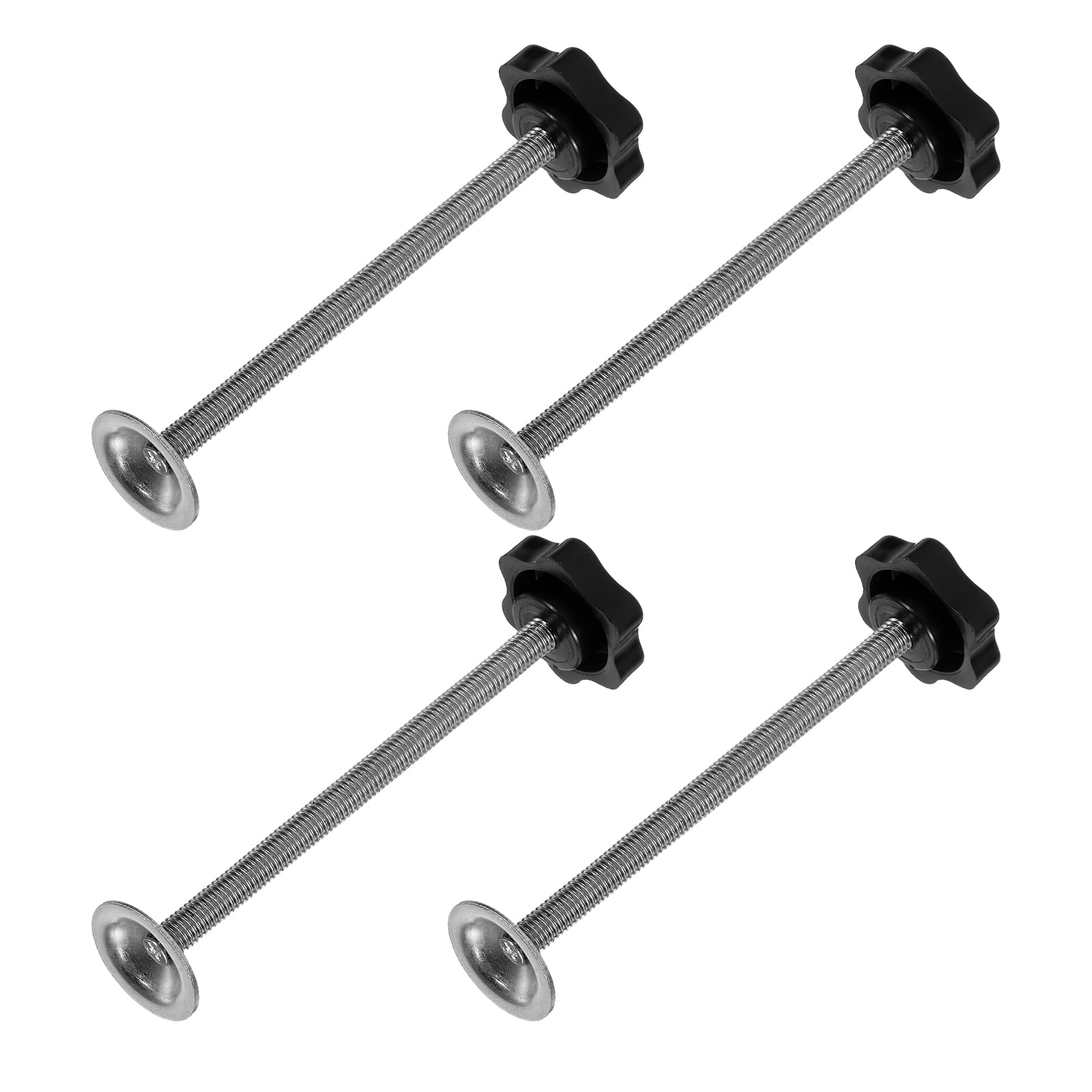 GOOHOCHY 4pcs Baby Gate Spindle Rods Baby Gate Hardware Mount Threaded ...