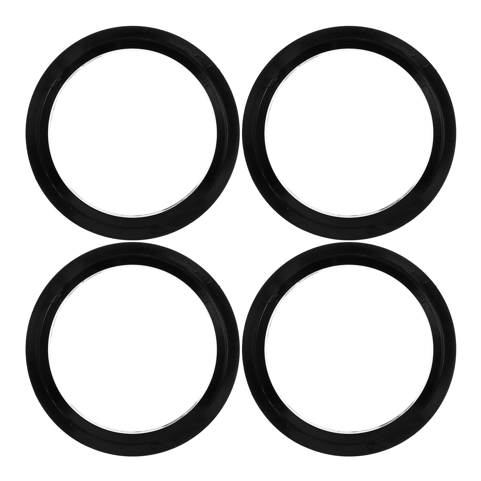 GOOHOCHY 4pcs Car Wheel Hub Rings Vehicle Hub Centric Rings Plastic Hub ...