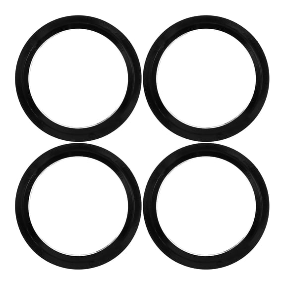 GOOHOCHY 4pcs Car Wheel Hub Rings Vehicle Hub Centric Rings Plastic Hub ...