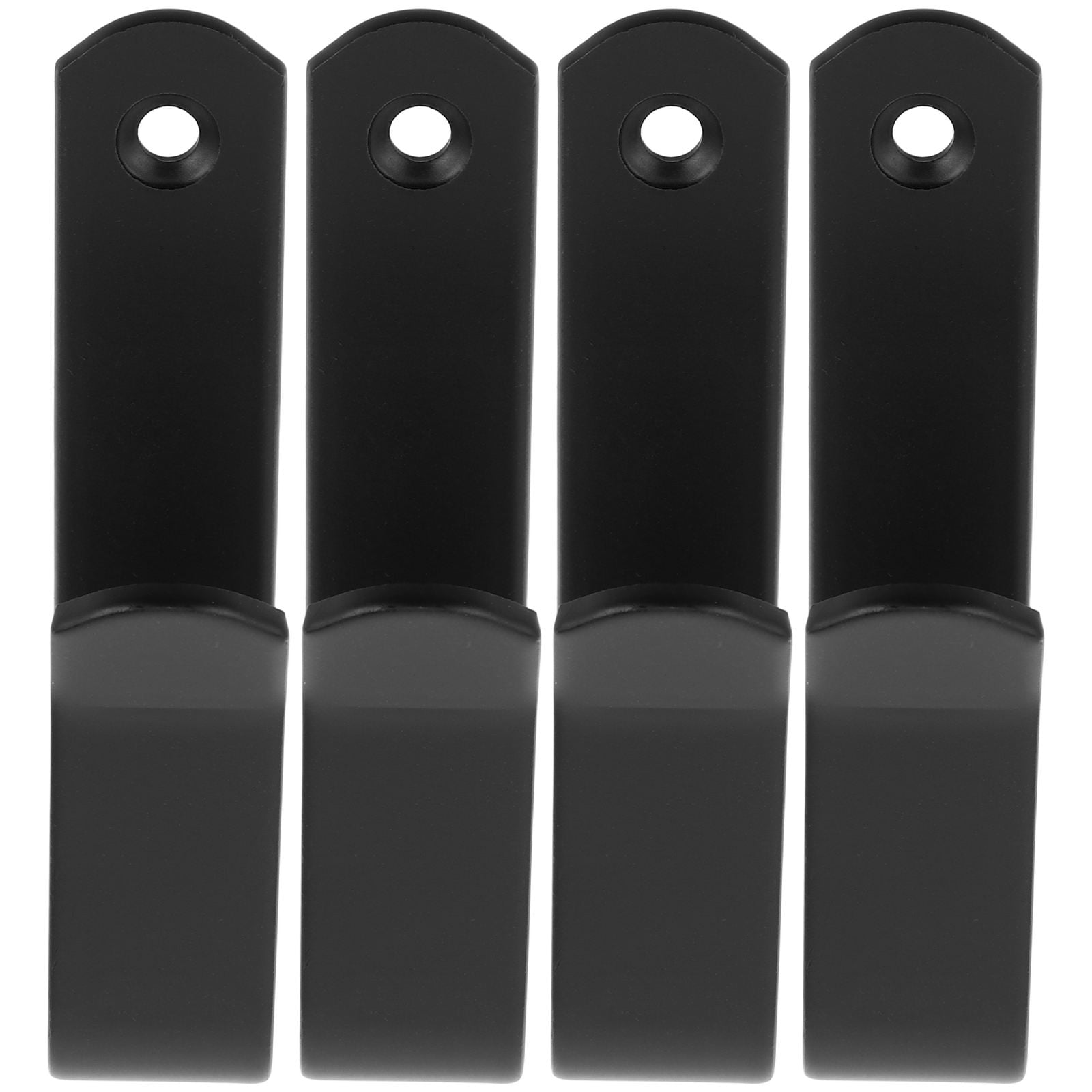 GOOHOCHY 4pcs Heavy Duty Iron Single Prong Robe Hanger Rustproof Wall ...