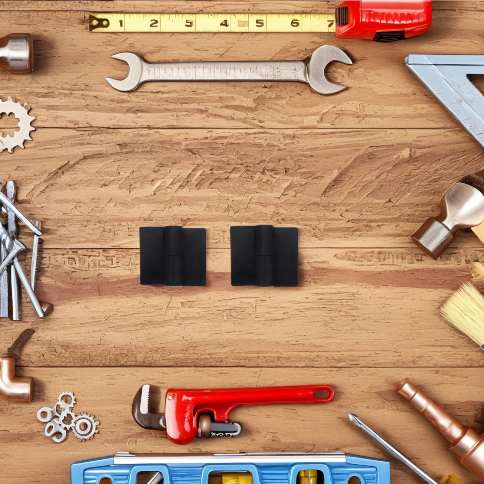 GOOHOCHY OUNONA 4pcs Heavy Duty Plastic Hinges for Public Toilet ...