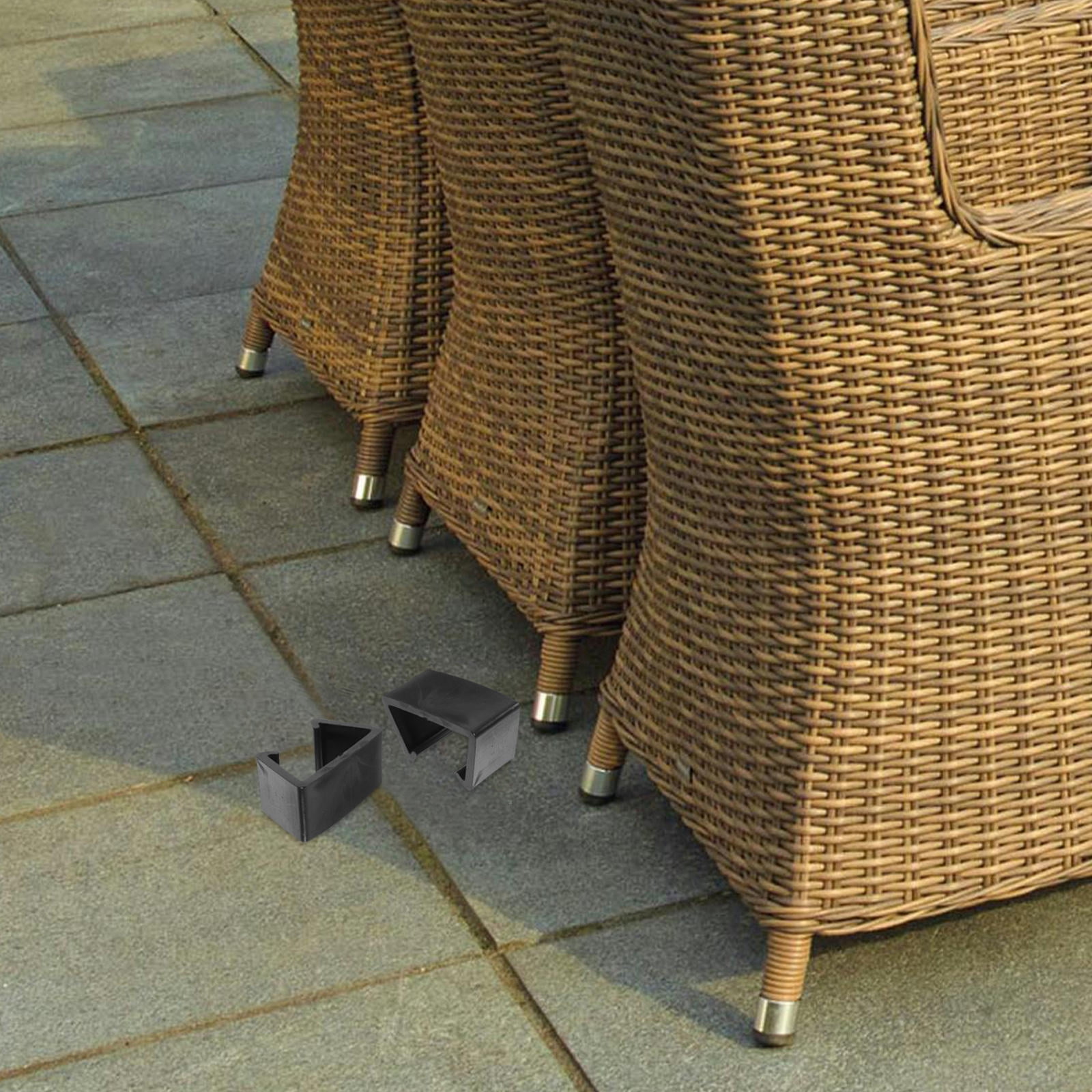 GOOHOCHY 4pcs Patio Sofa Clamps Patio Wicker Furniture Clips Chair ...