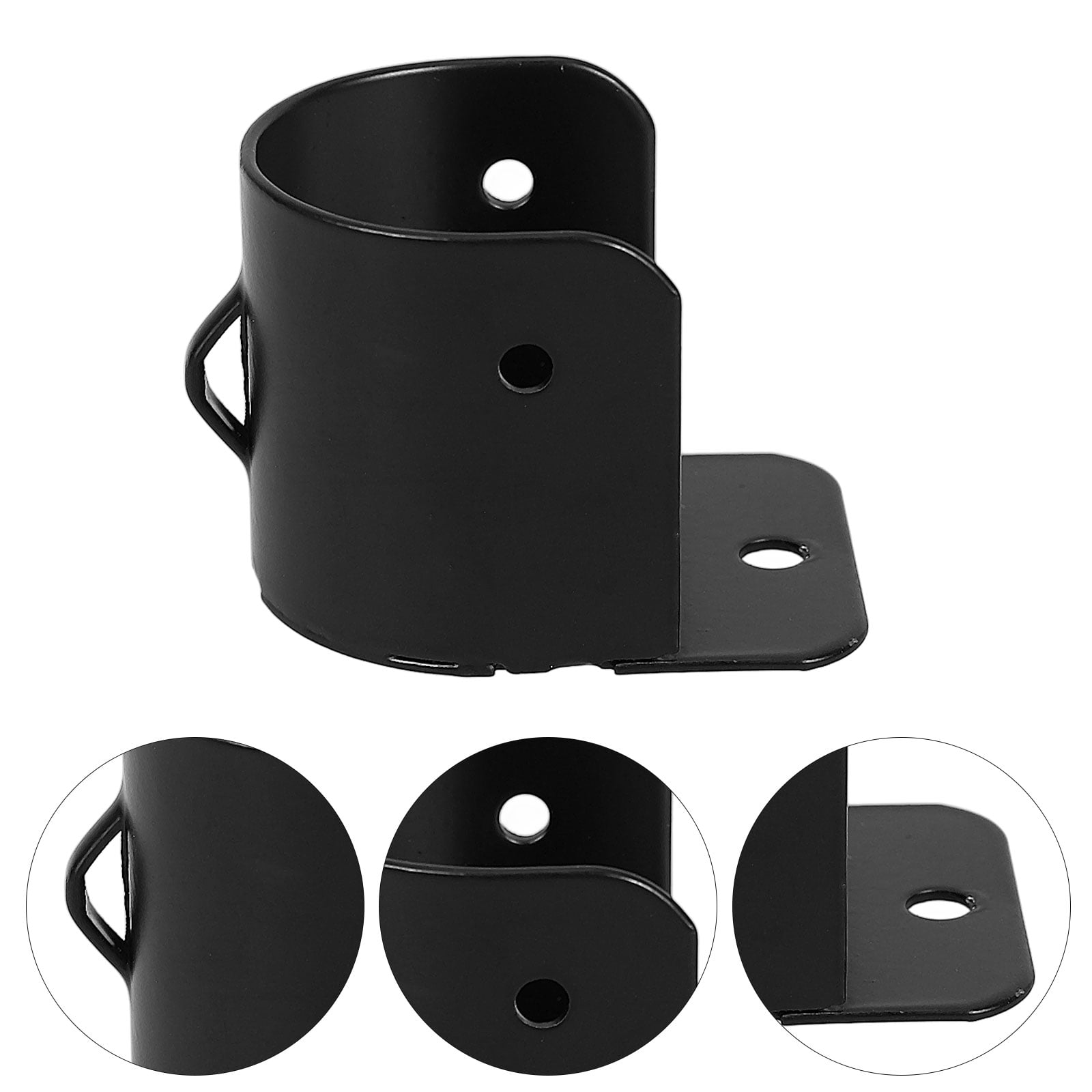 GOOHOCHY 4pcs Shower Rod Holder Towel Rod Rod Retainer Closet Pole ...