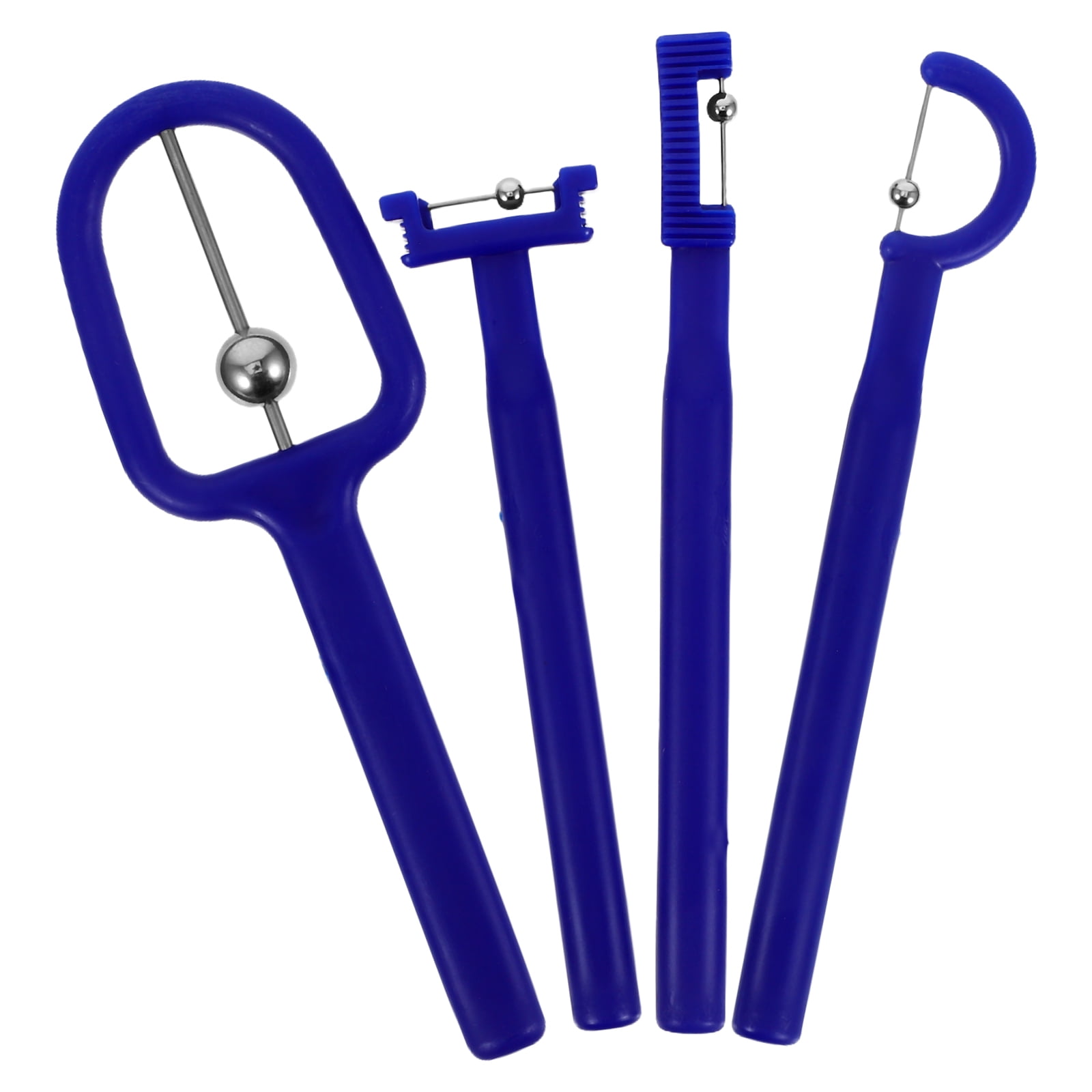 GOOHOCHY 4pcs Tongue Trainer Plastic Tongue Tip Exerciser Portable Oral ...